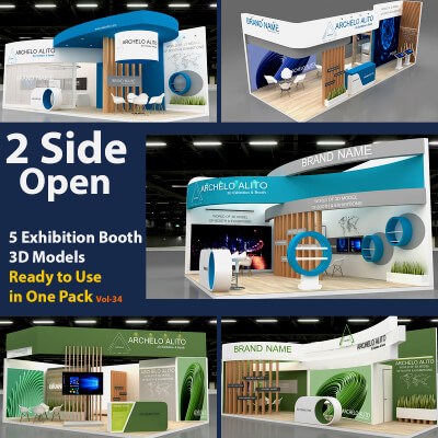 Collection34-2 Side 3D Model by unrealdeveloper