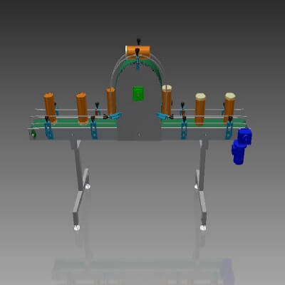 Flipper Conveyor - 3D Model by URACAD