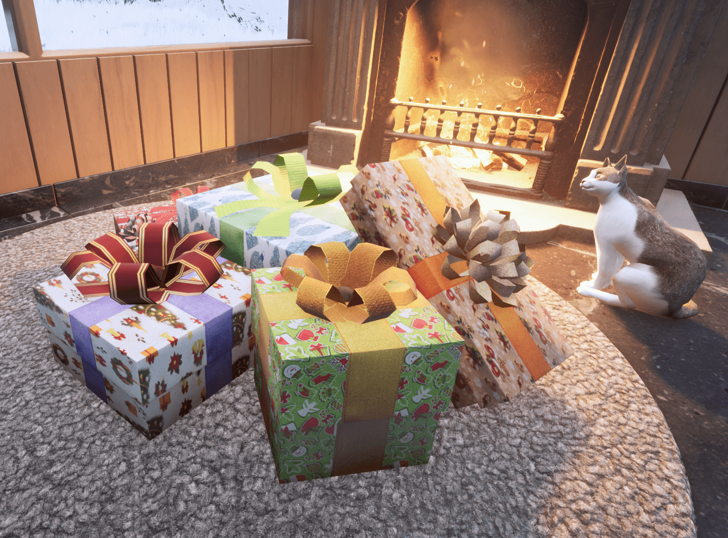 Gift boxes 3D Render | RenderHub Gallery