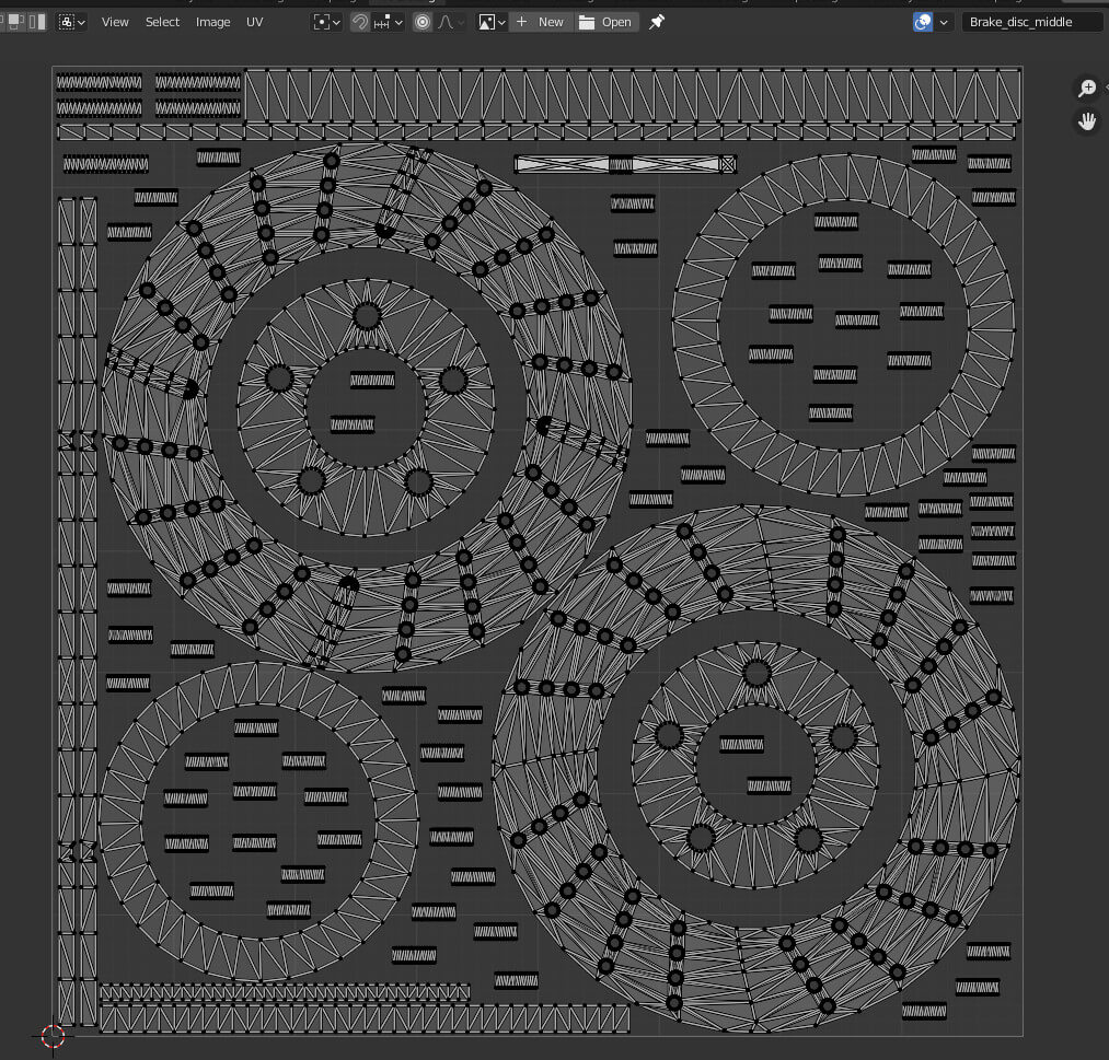 Nissan ER34 Brakes - 3D Model by Uragan27