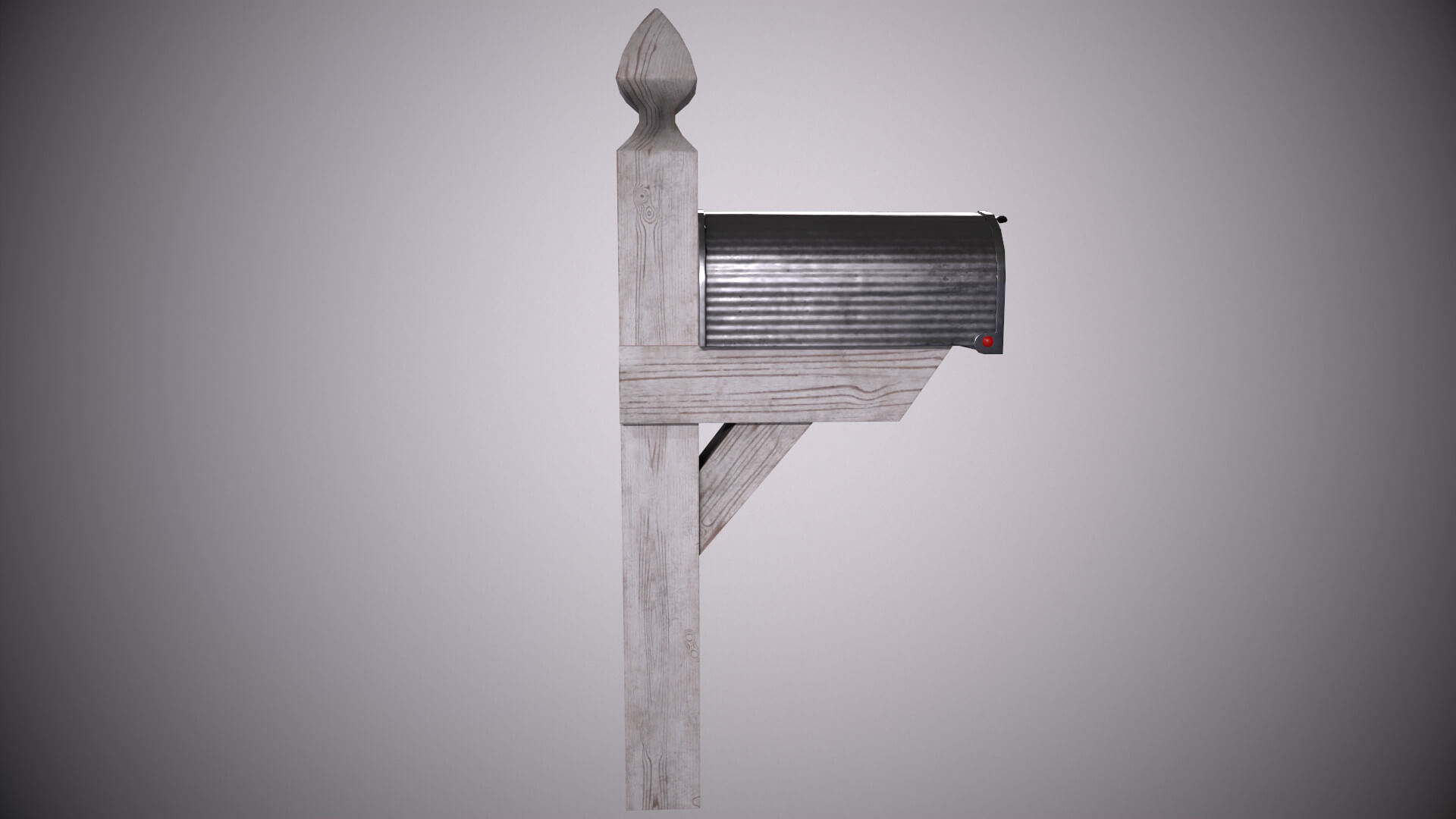 Post Box - 3D Model by Uragan27