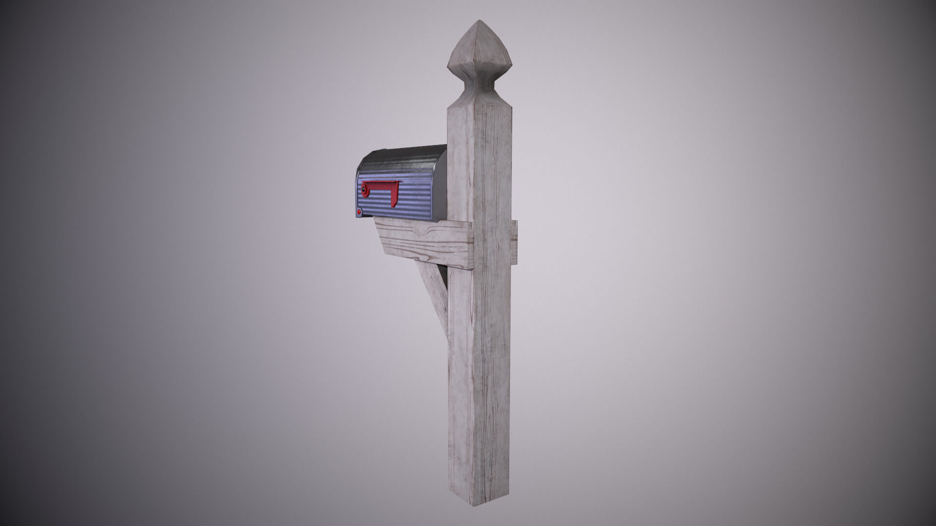 Post Box - 3D Model by Uragan27