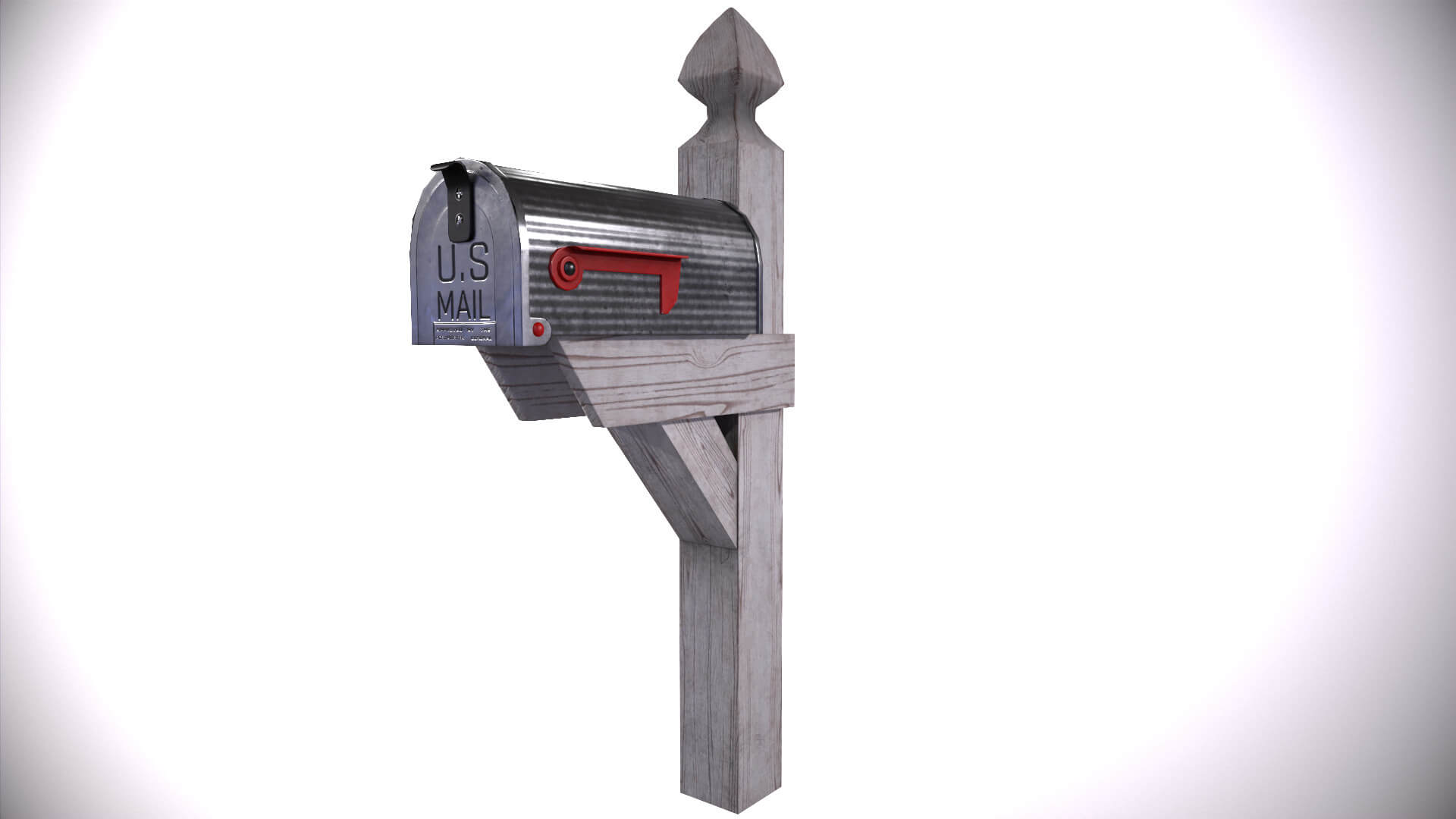 Post Box - 3D Model by Uragan27