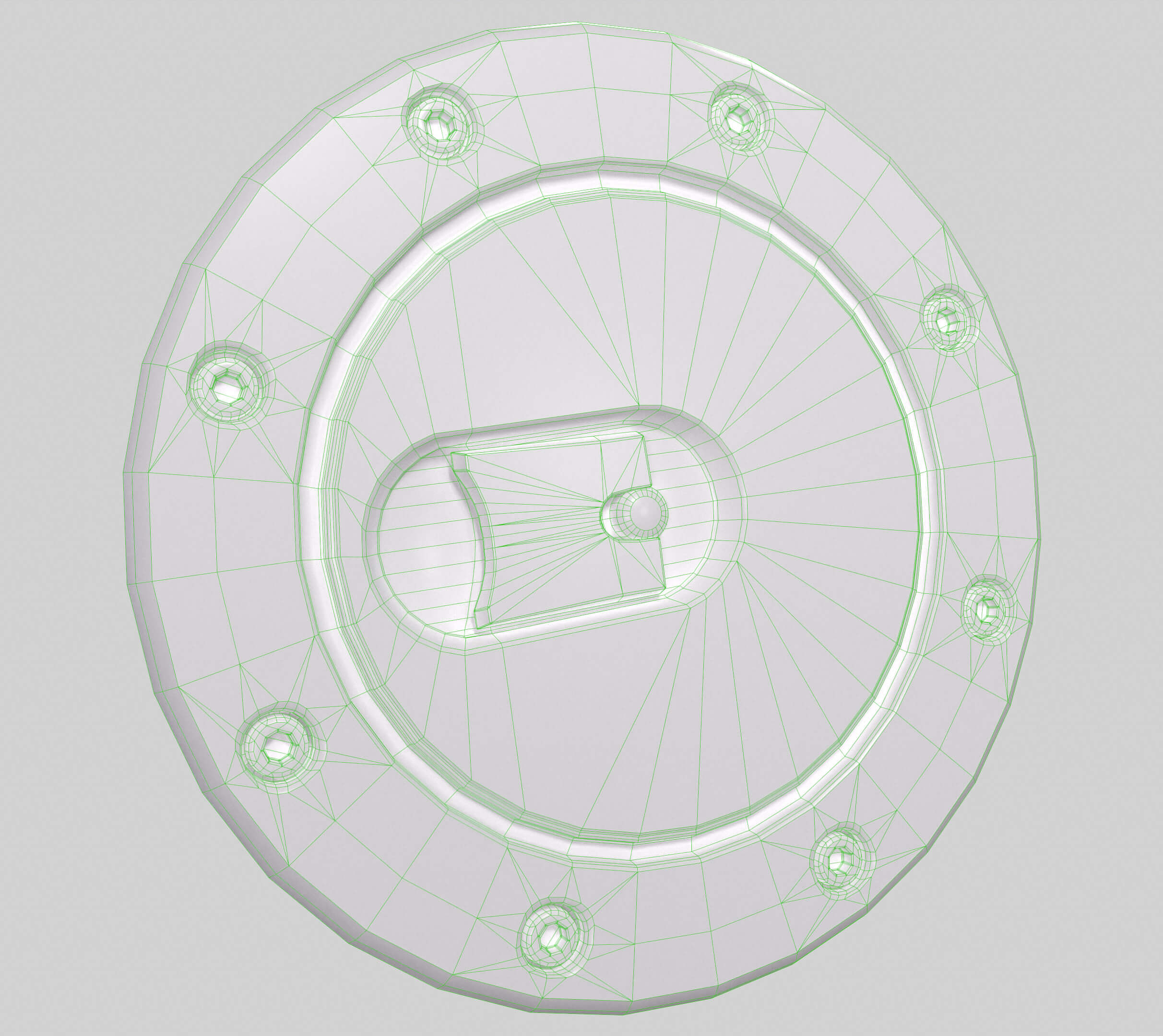 Sport Fuel Caps - 3D Model by Uragan27