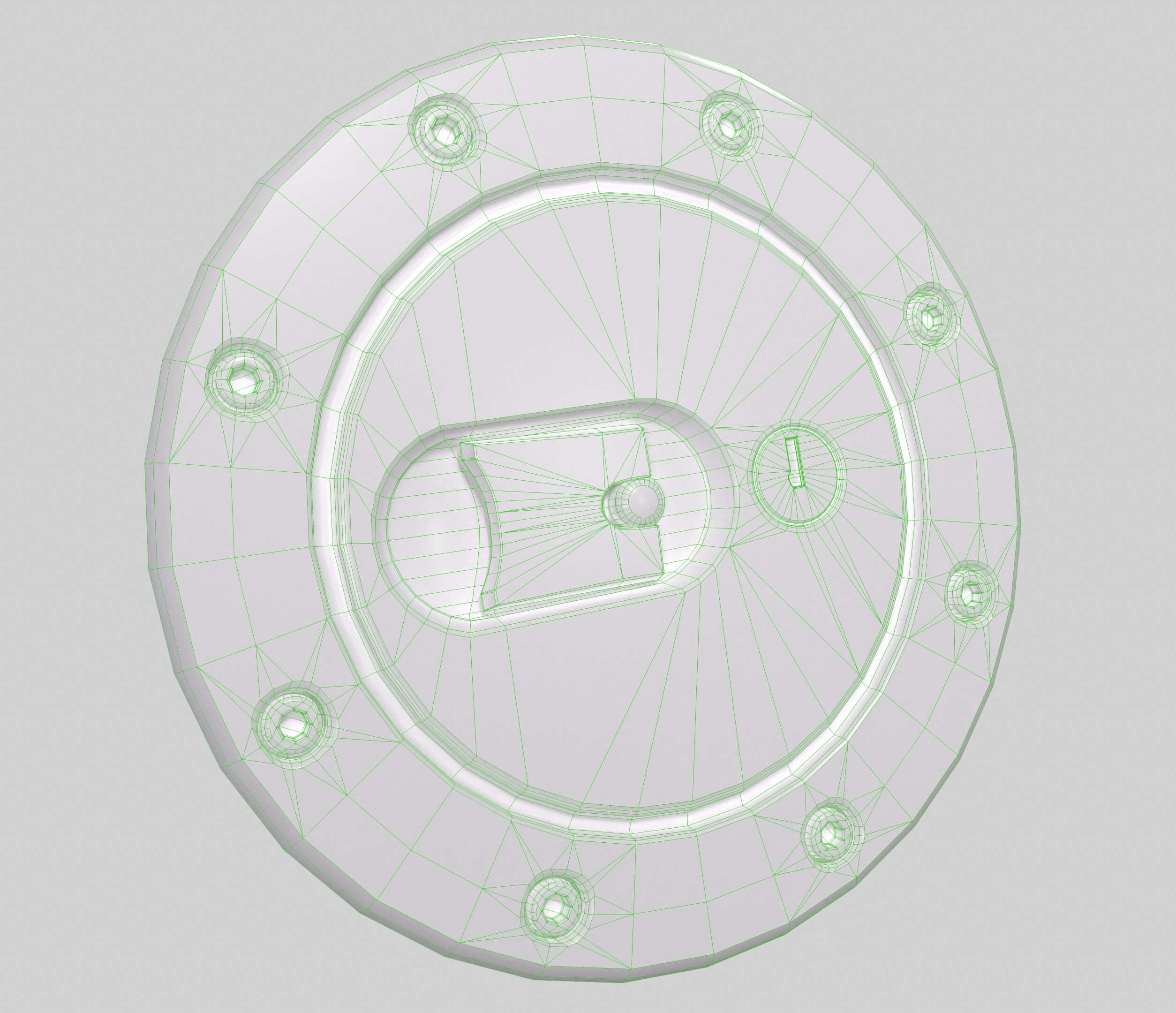 Sport Fuel Caps - 3D Model by Uragan27