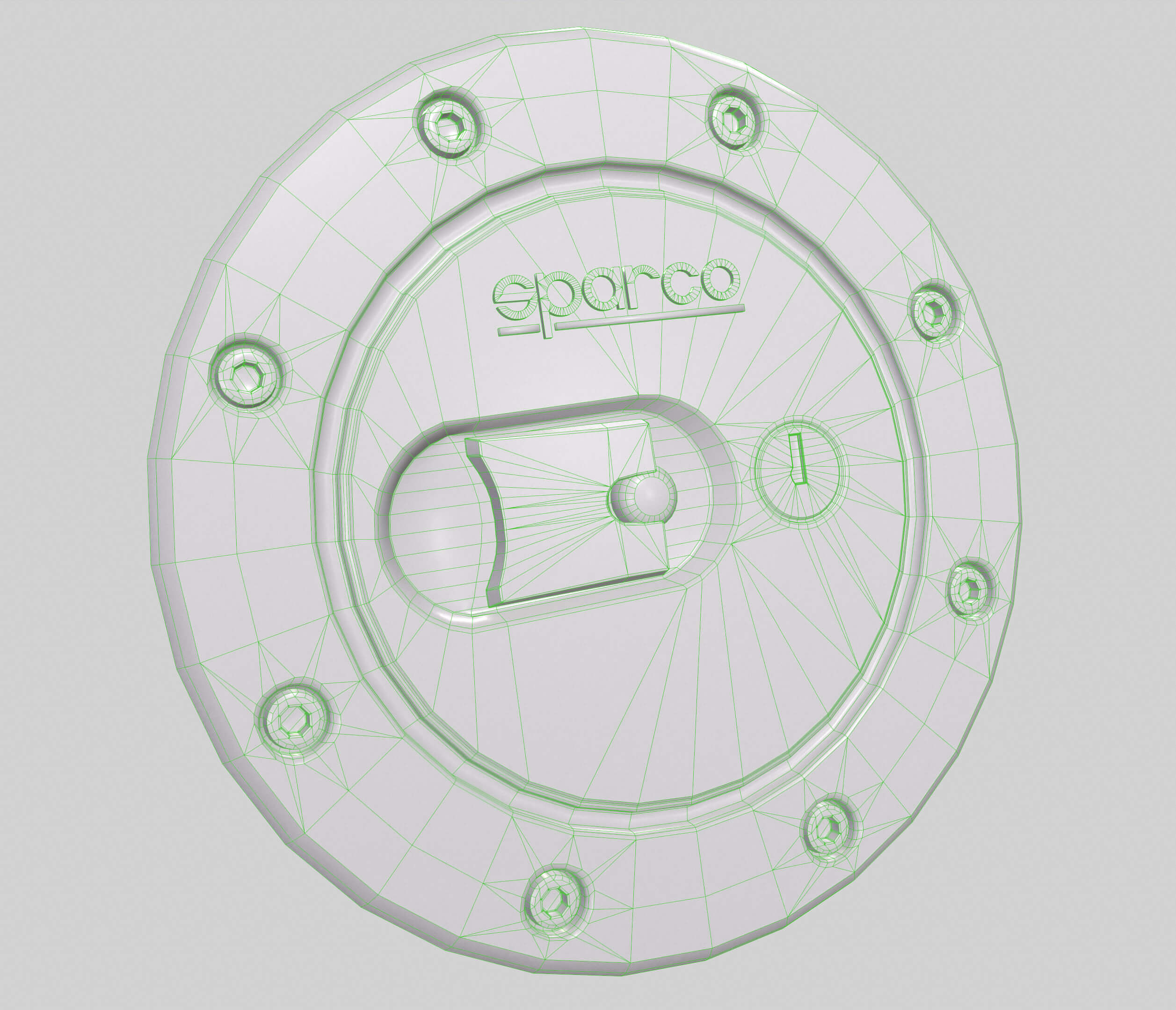 Sport Fuel Caps - 3D Model by Uragan27