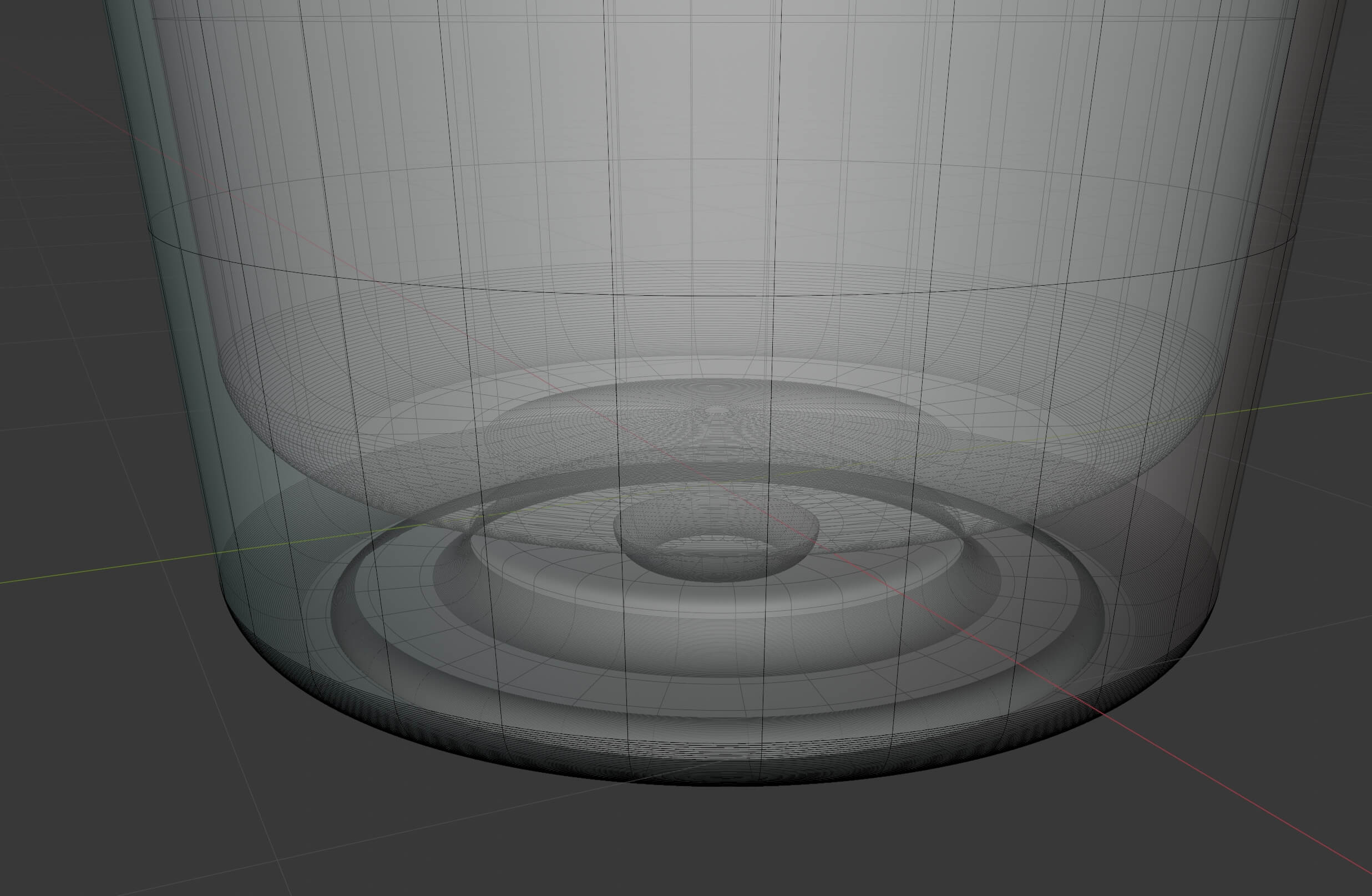 Simple Glass Model by Usama_Mughal