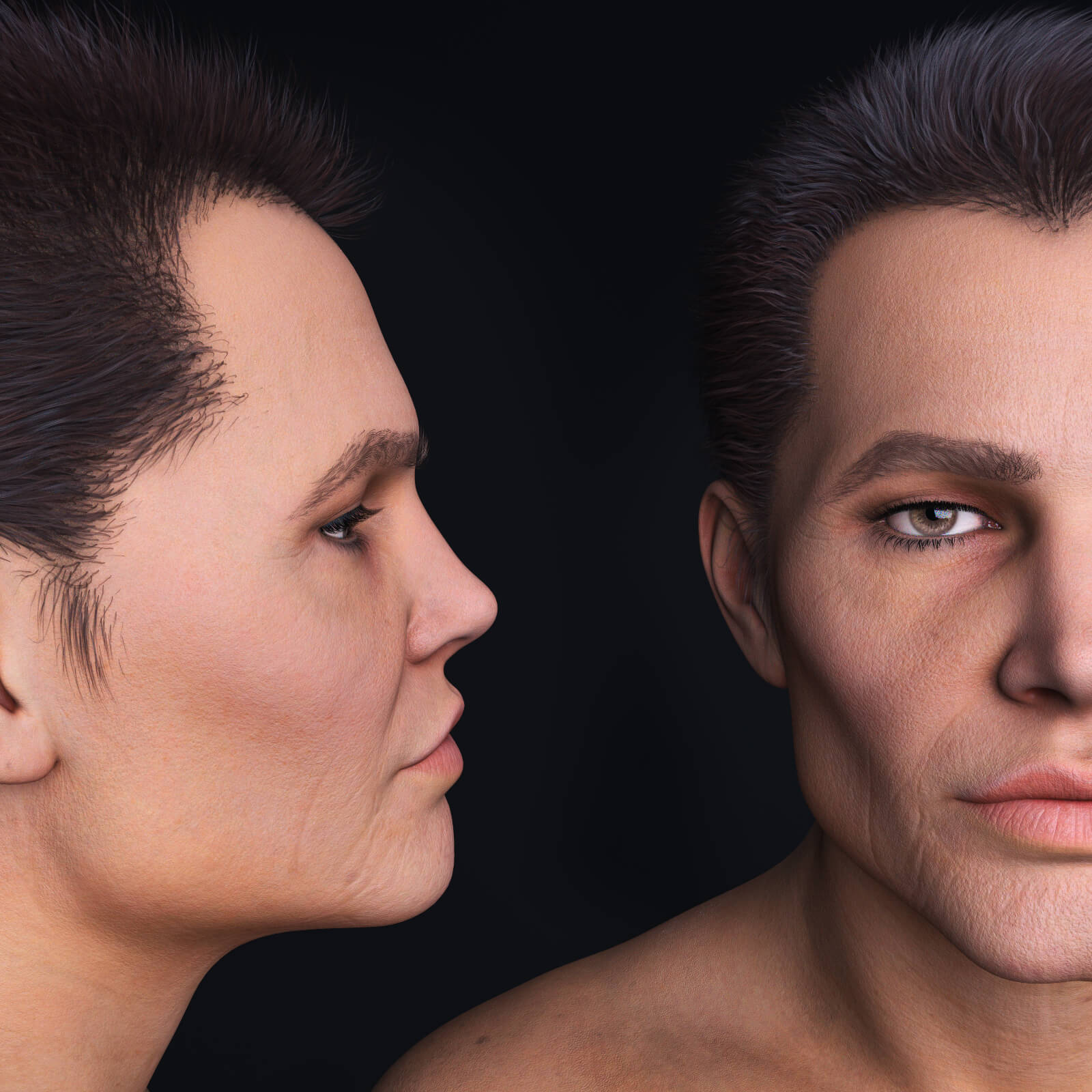 Bo for Genesis 9 Muscaline + 8K Textures - Daz Content by USB