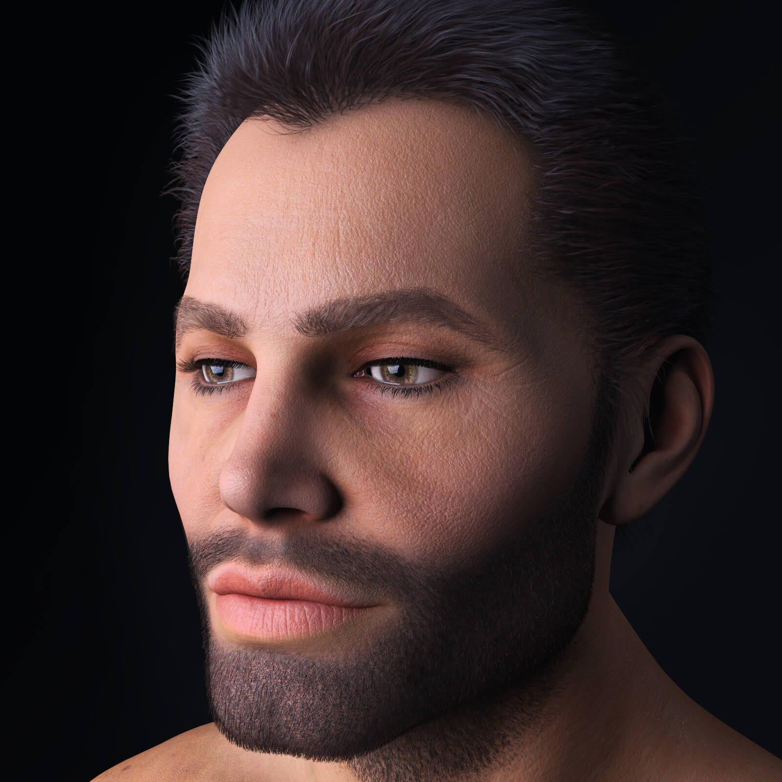 Bo for Genesis 9 Muscaline + 8K Textures - Daz Content by USB