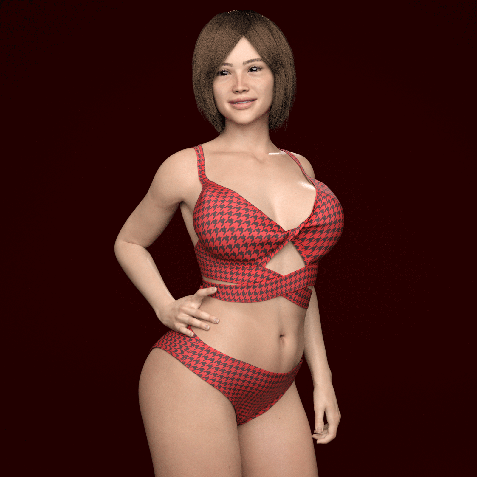 Mingxia for Genesis 8 Female 3D Render, Digital Art by USB