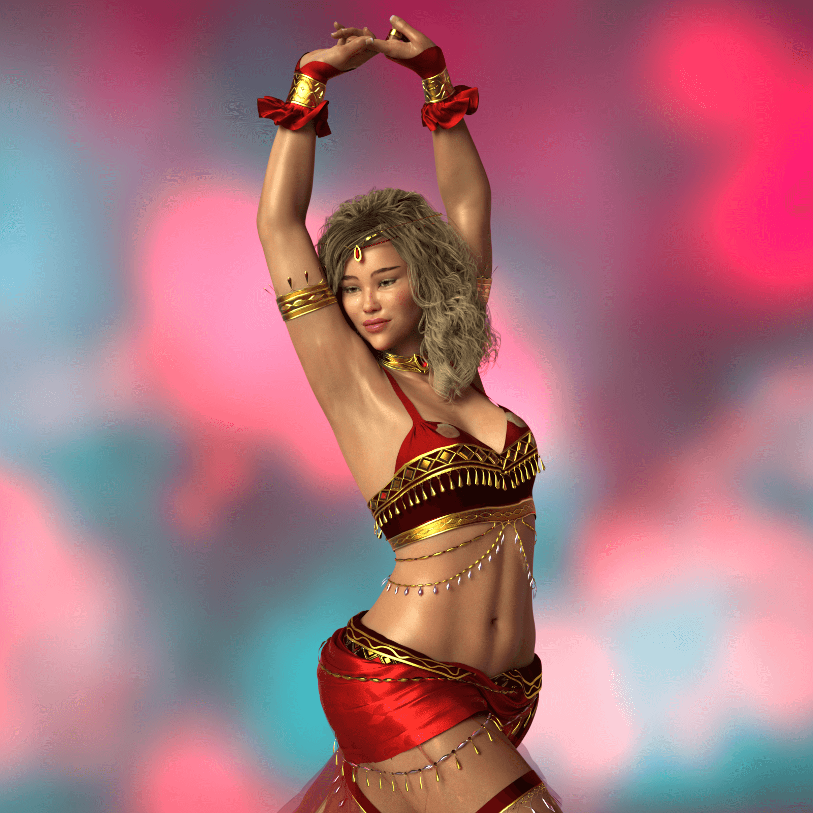 Zaniyah for Genesis 8 Female 3D Render, Digital Art by USB