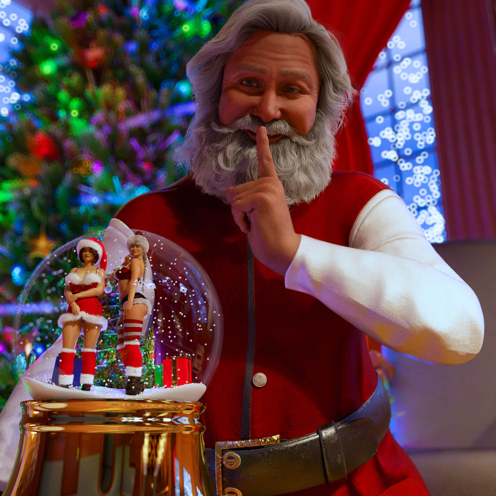 Noelle and Romina BFF Bundle - Daz Content by USB