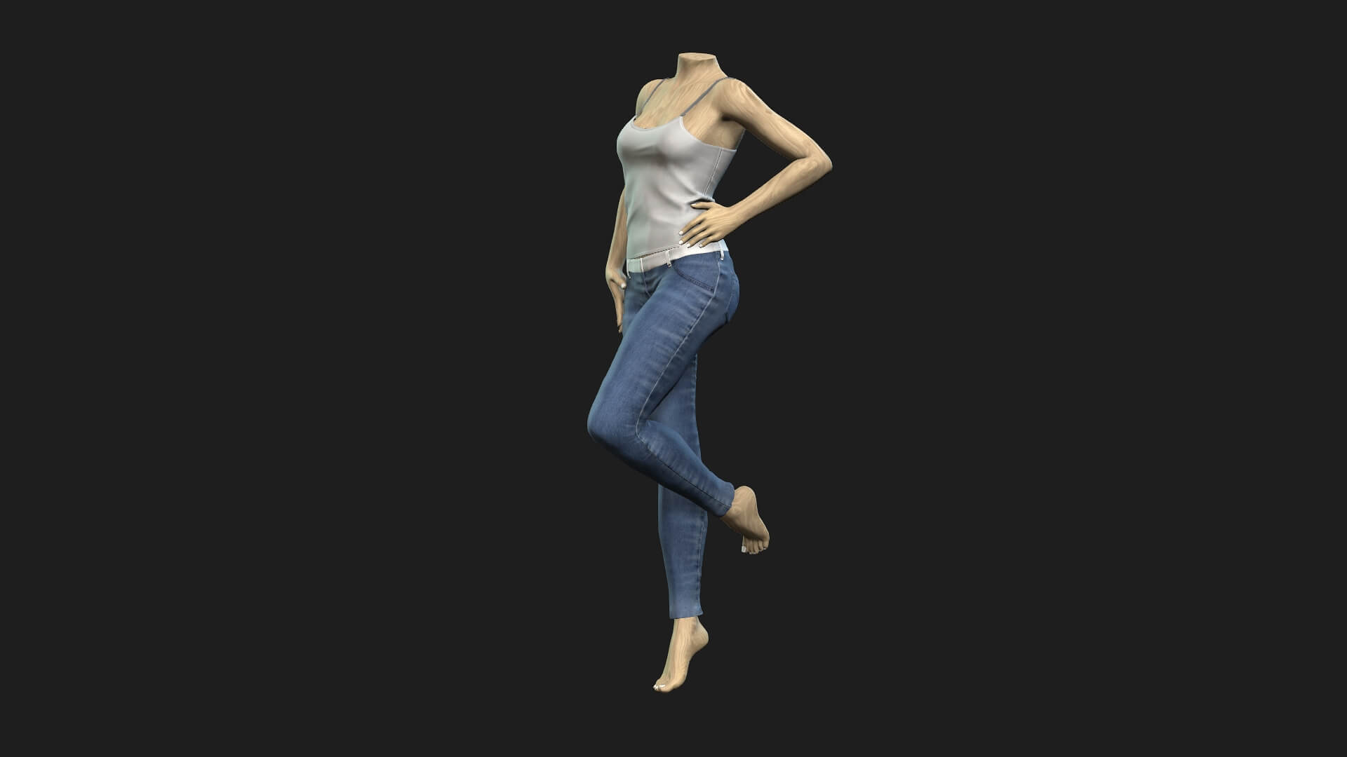 Model-11 Mannequin Free 3D Model by username-unknown