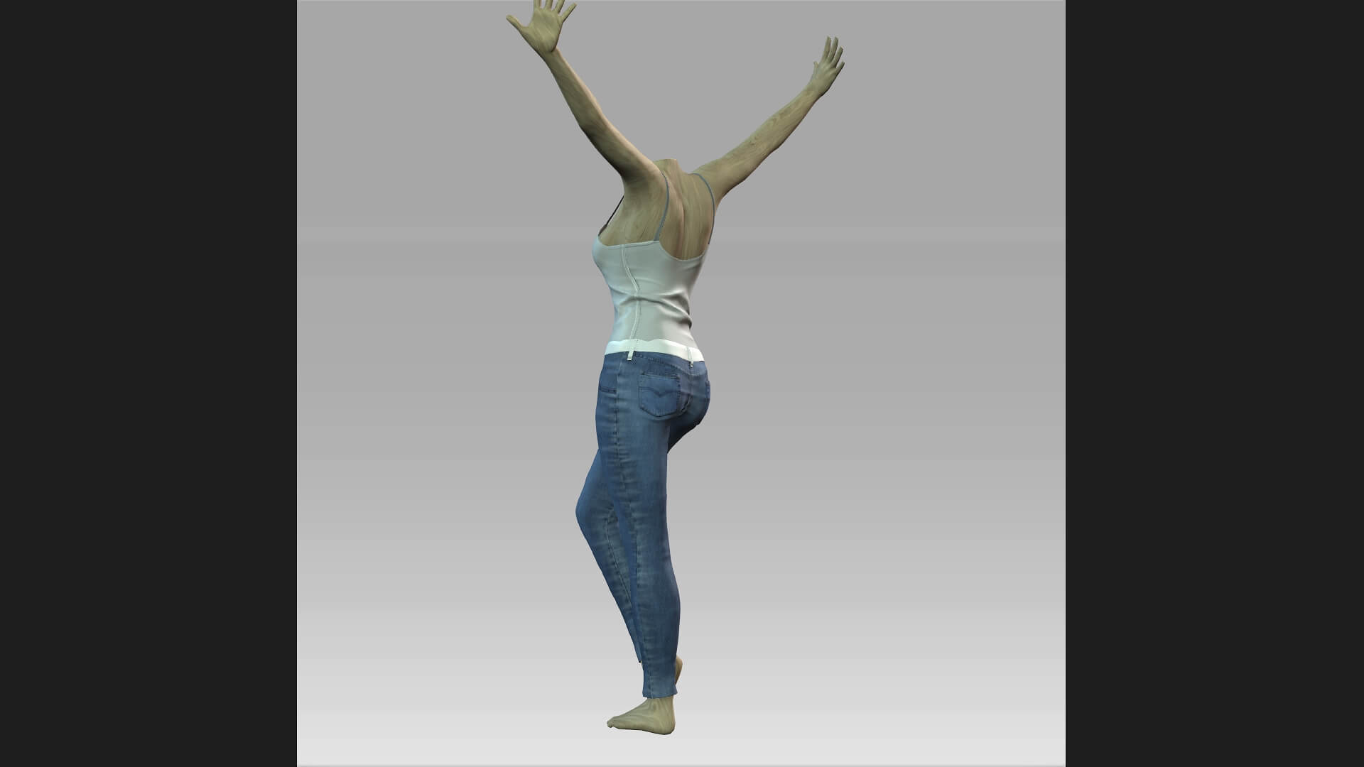 Model-2 Character 3D Model by username-unknown