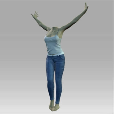 Model-2 Character 3D Model by username-unknown