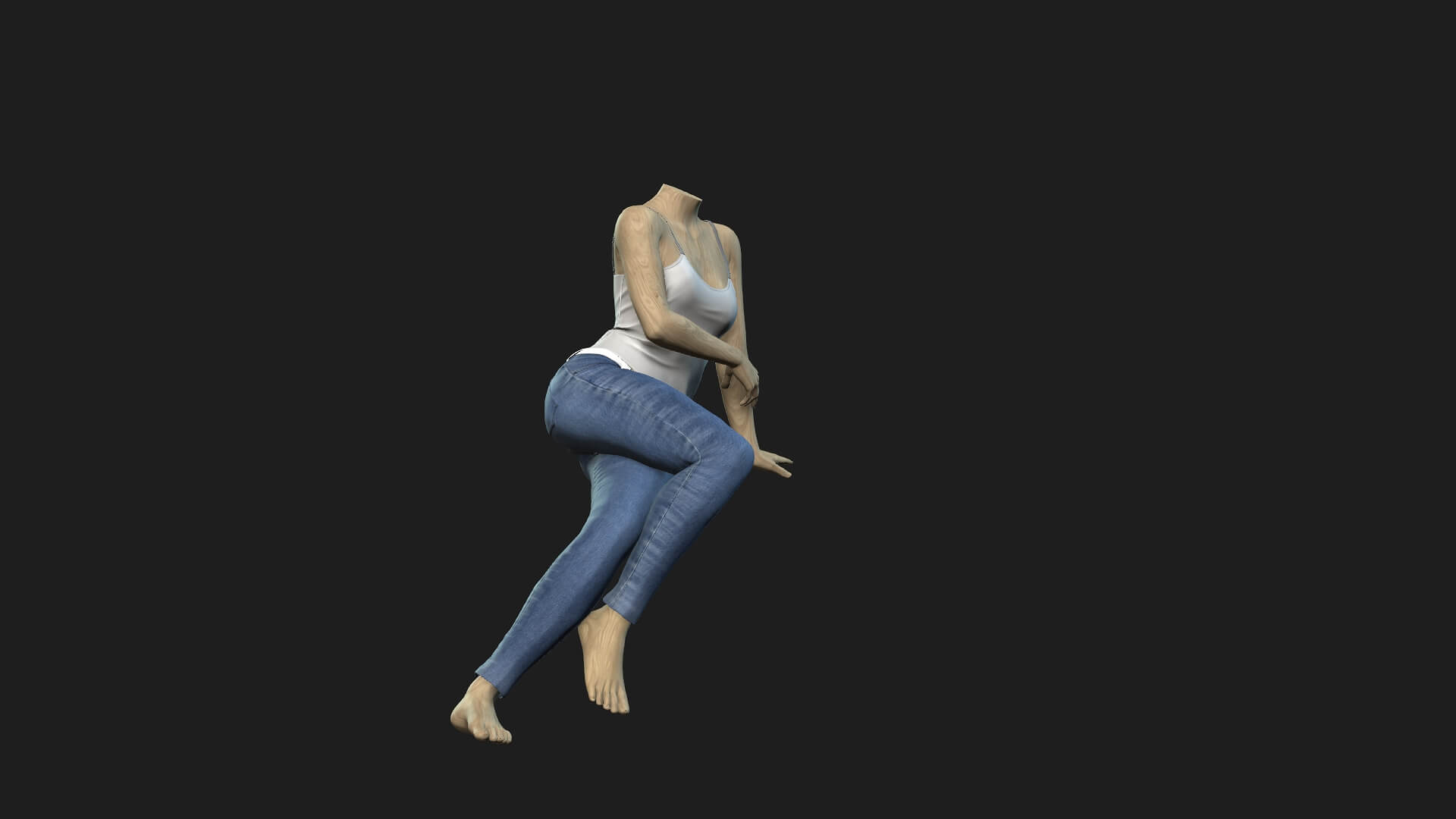 Model-5 Mannequin 3D Model by username-unknown