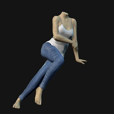 Model-5 Mannequin 3D Model by username-unknown