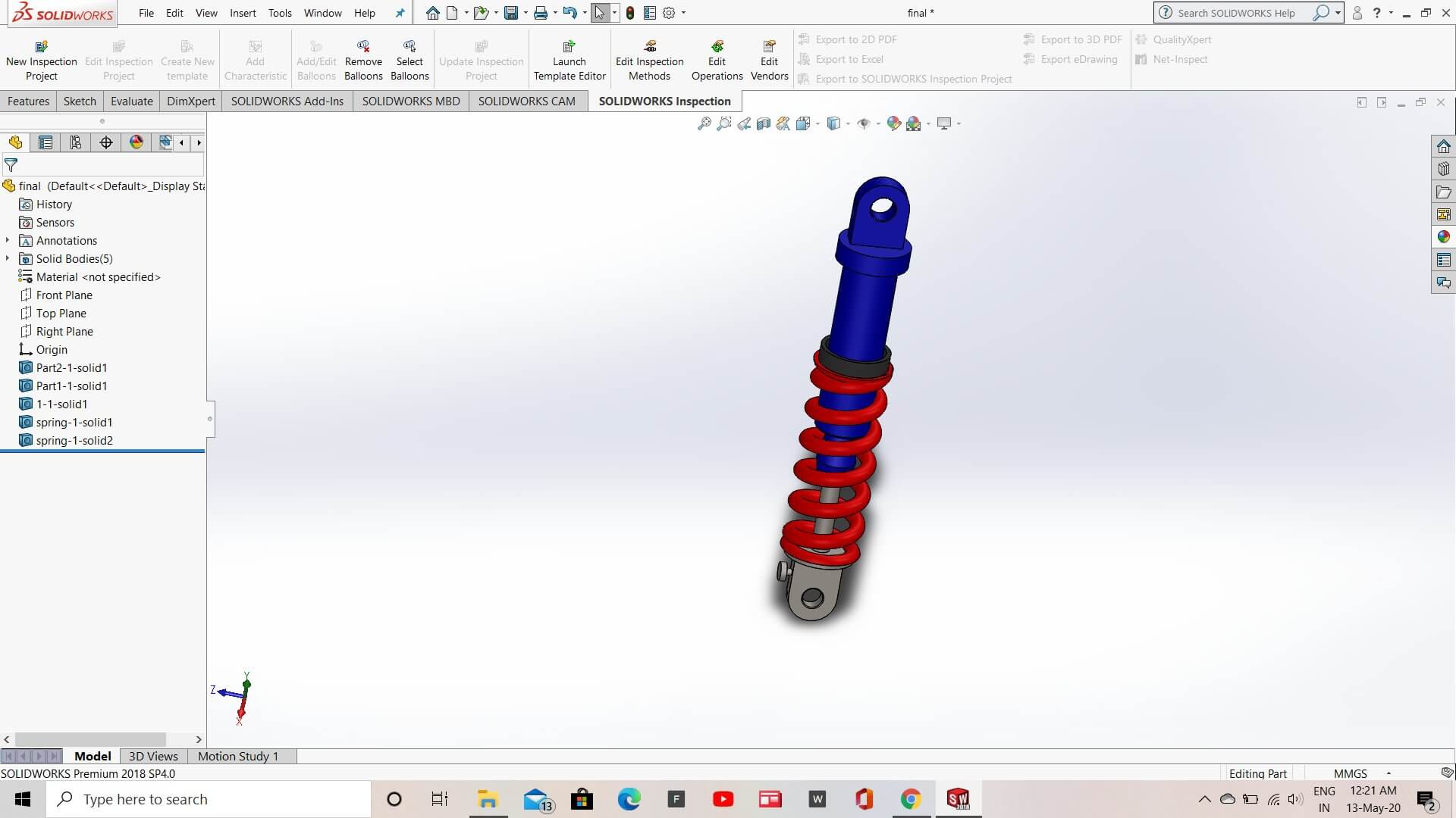 damper 3D Render, Digital Art by Utkarshsingh