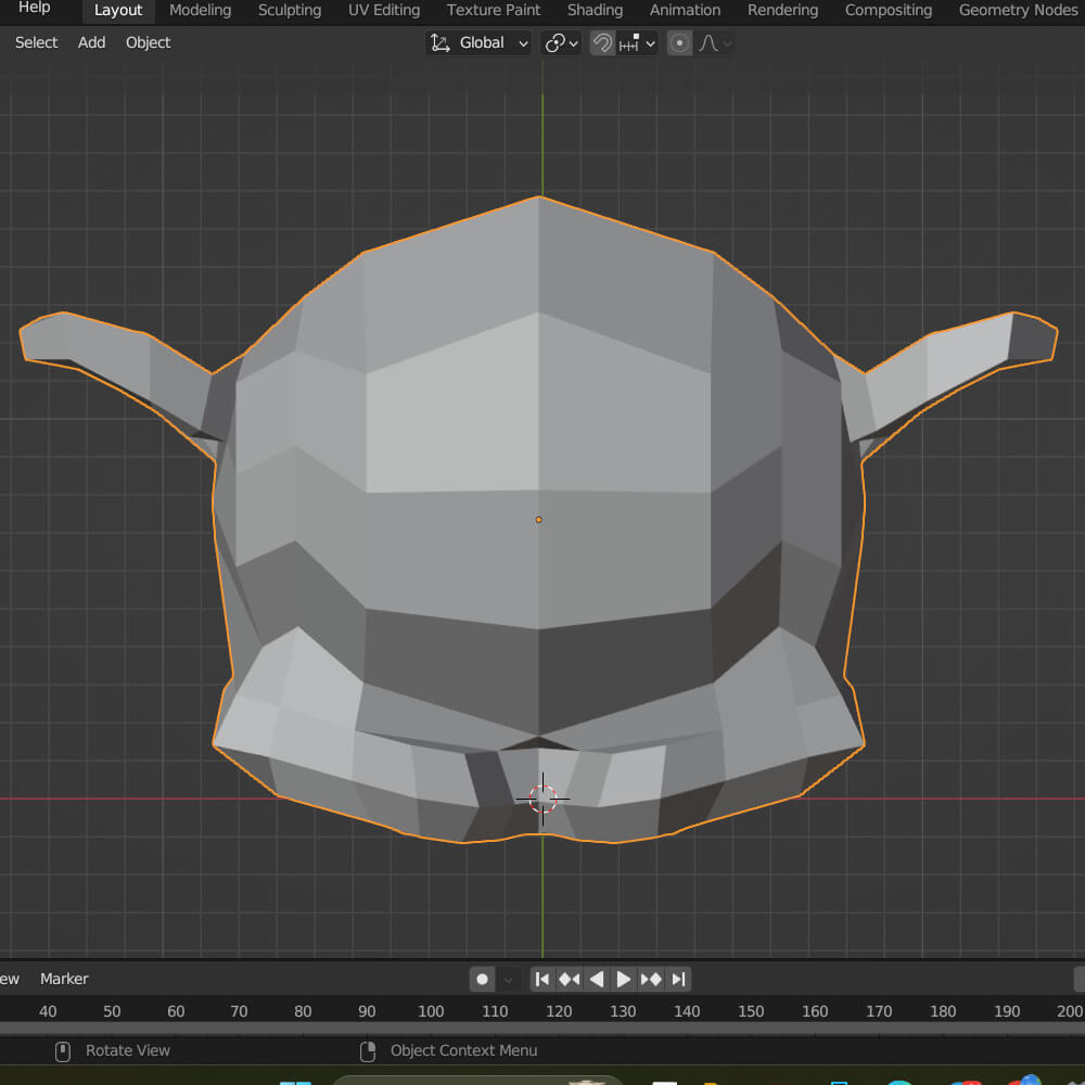 Suzanna Monkey Animation Model by utkirovna