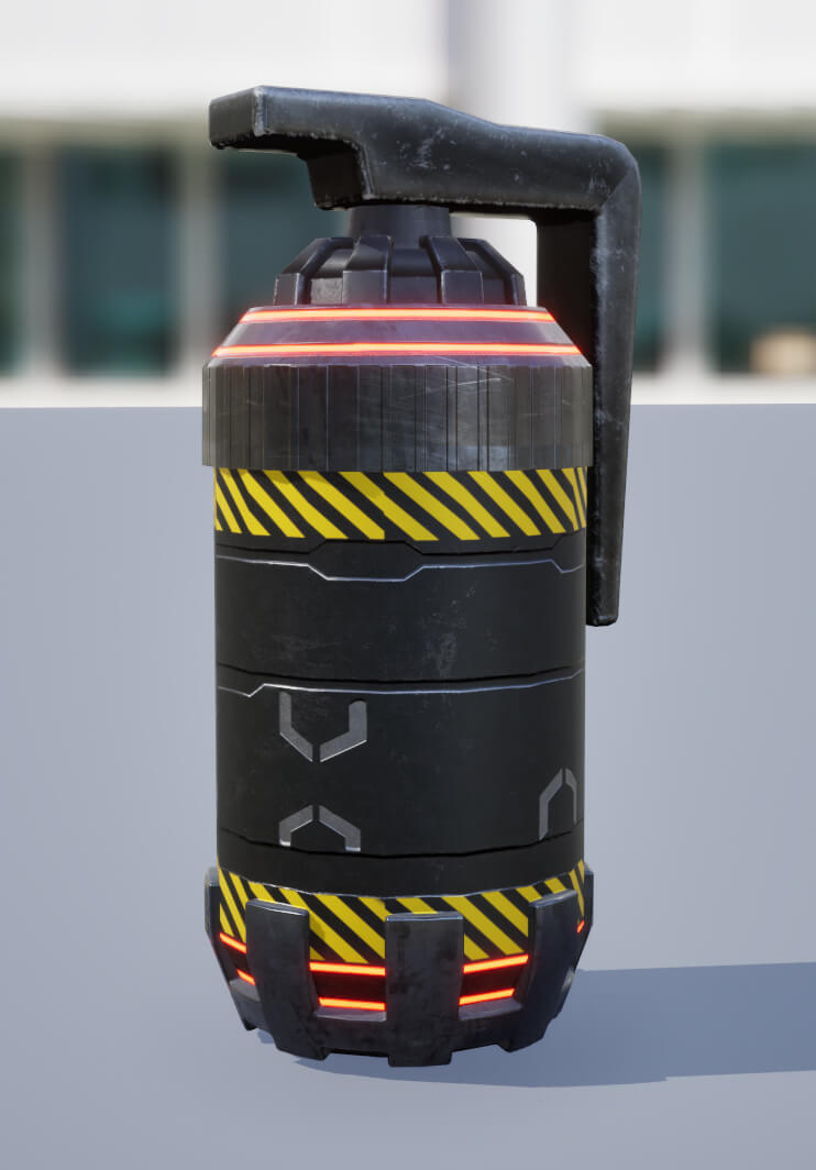 Firearms Package With a Modern Design - 3D Model by V-Enterprises