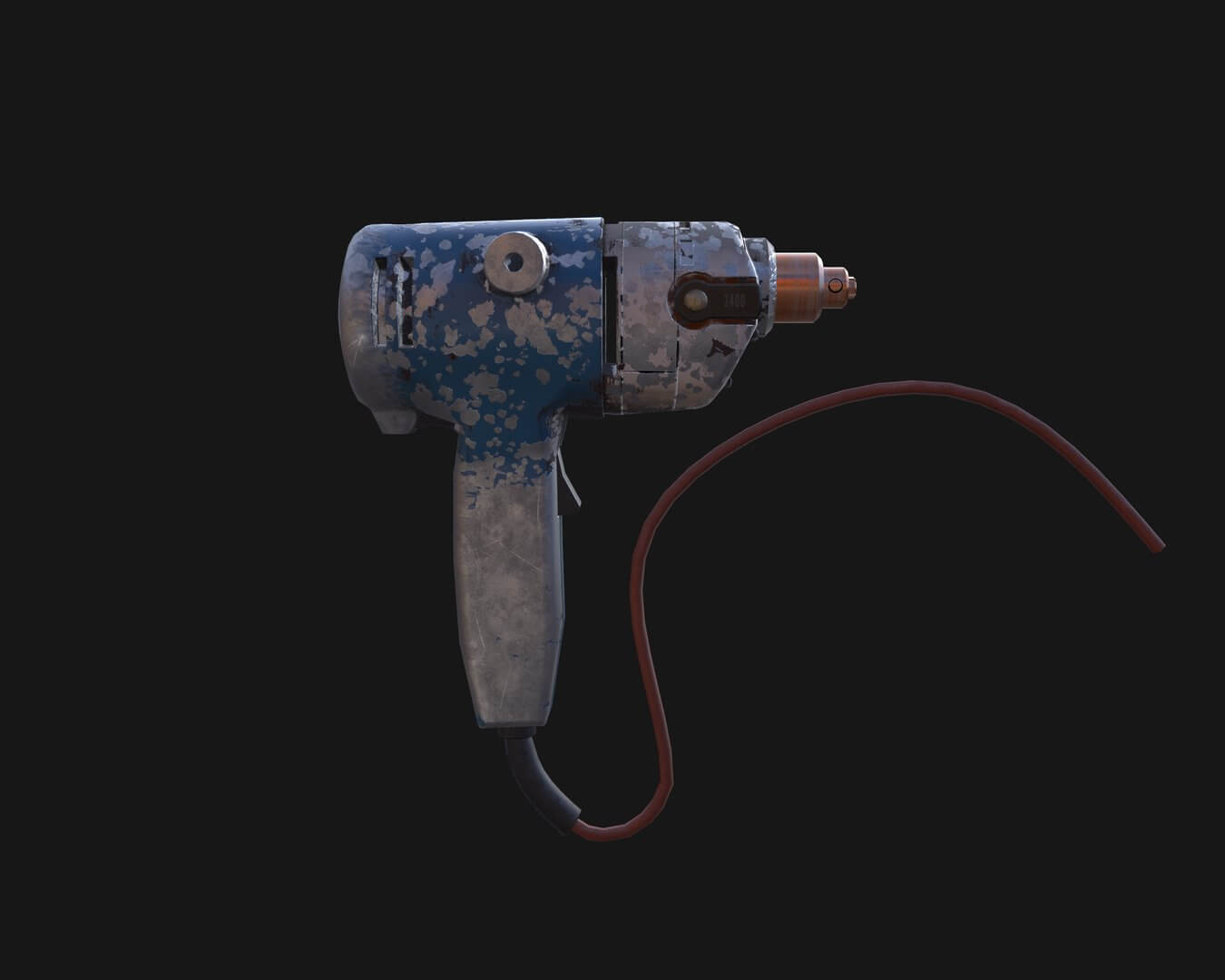 Electric Drill - 3D Model by V1ndeR