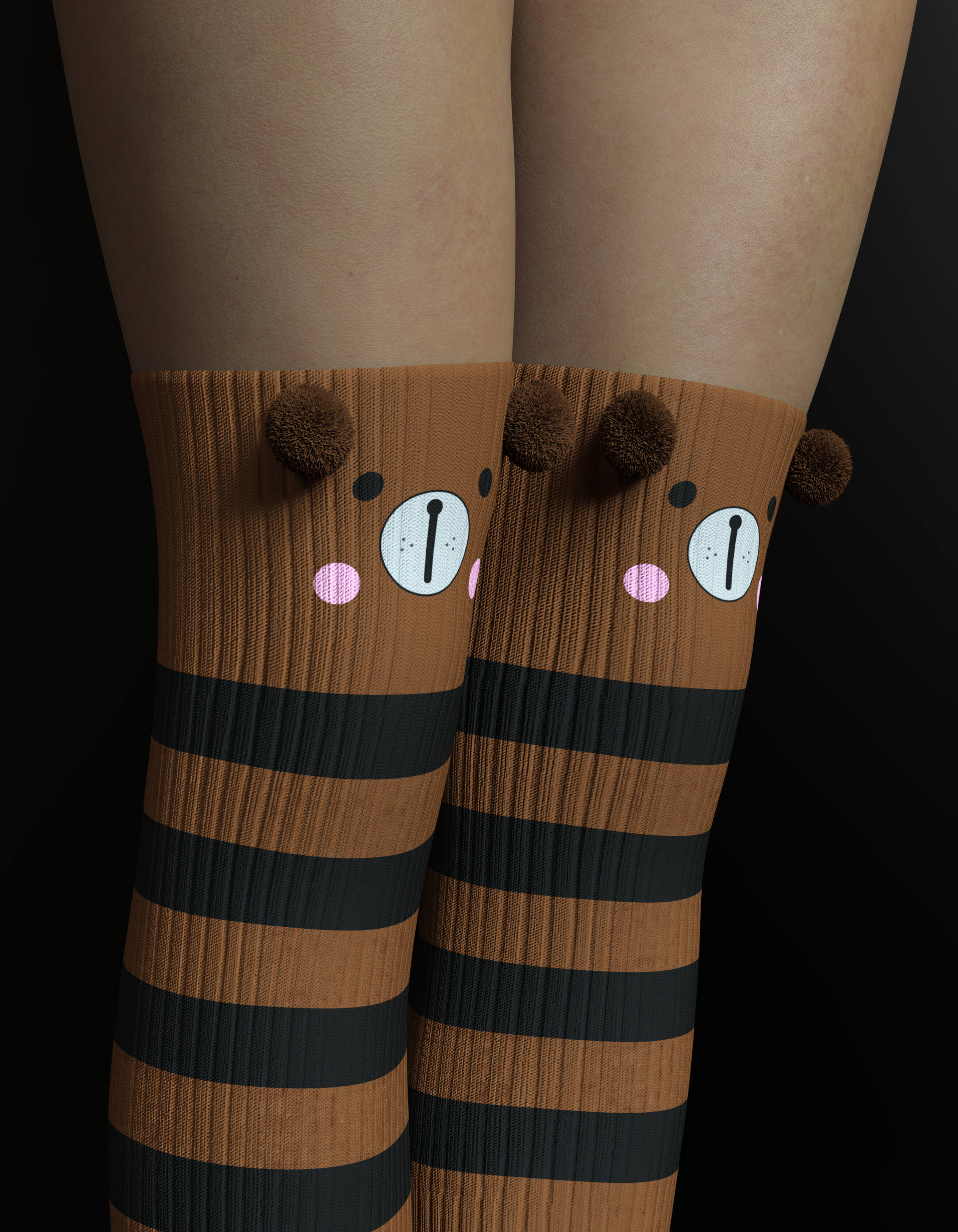 Cute Socks for G8F and G8.1F - Daz Content by V8Infinite