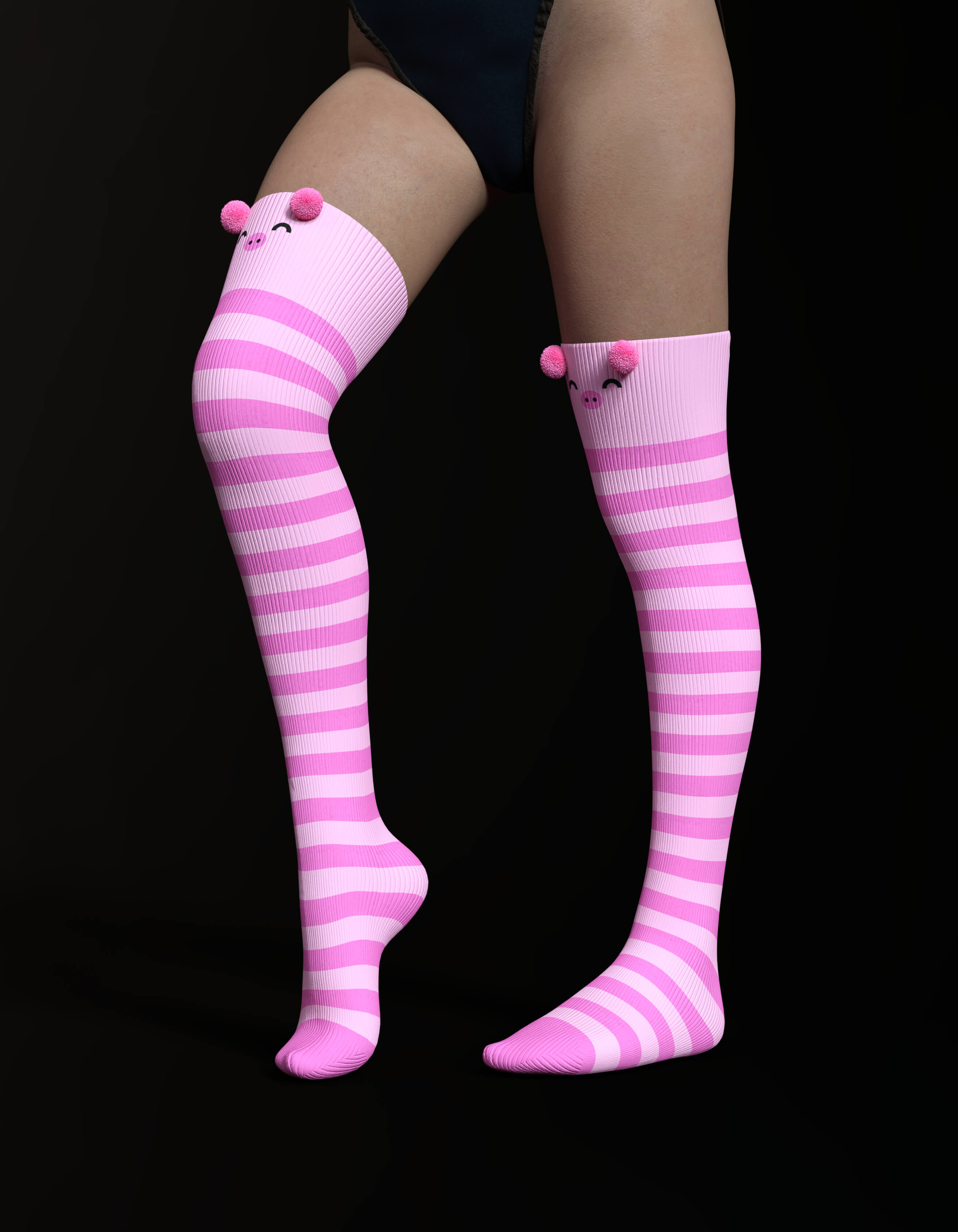 Cute Socks for Genesis 9 - Daz Content by V8Infinite