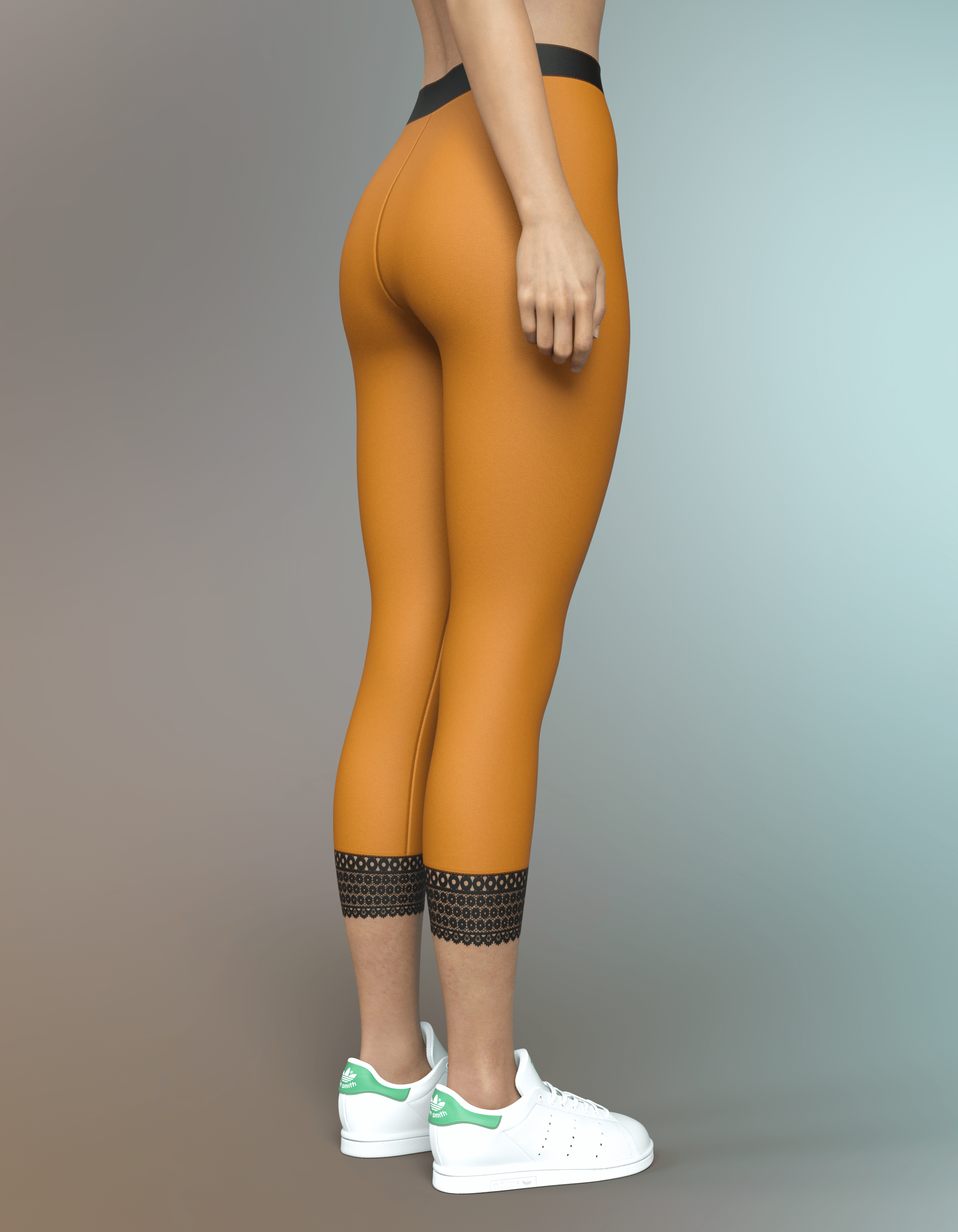 2000' Legging 3D Render, Digital Art by V8Infinite