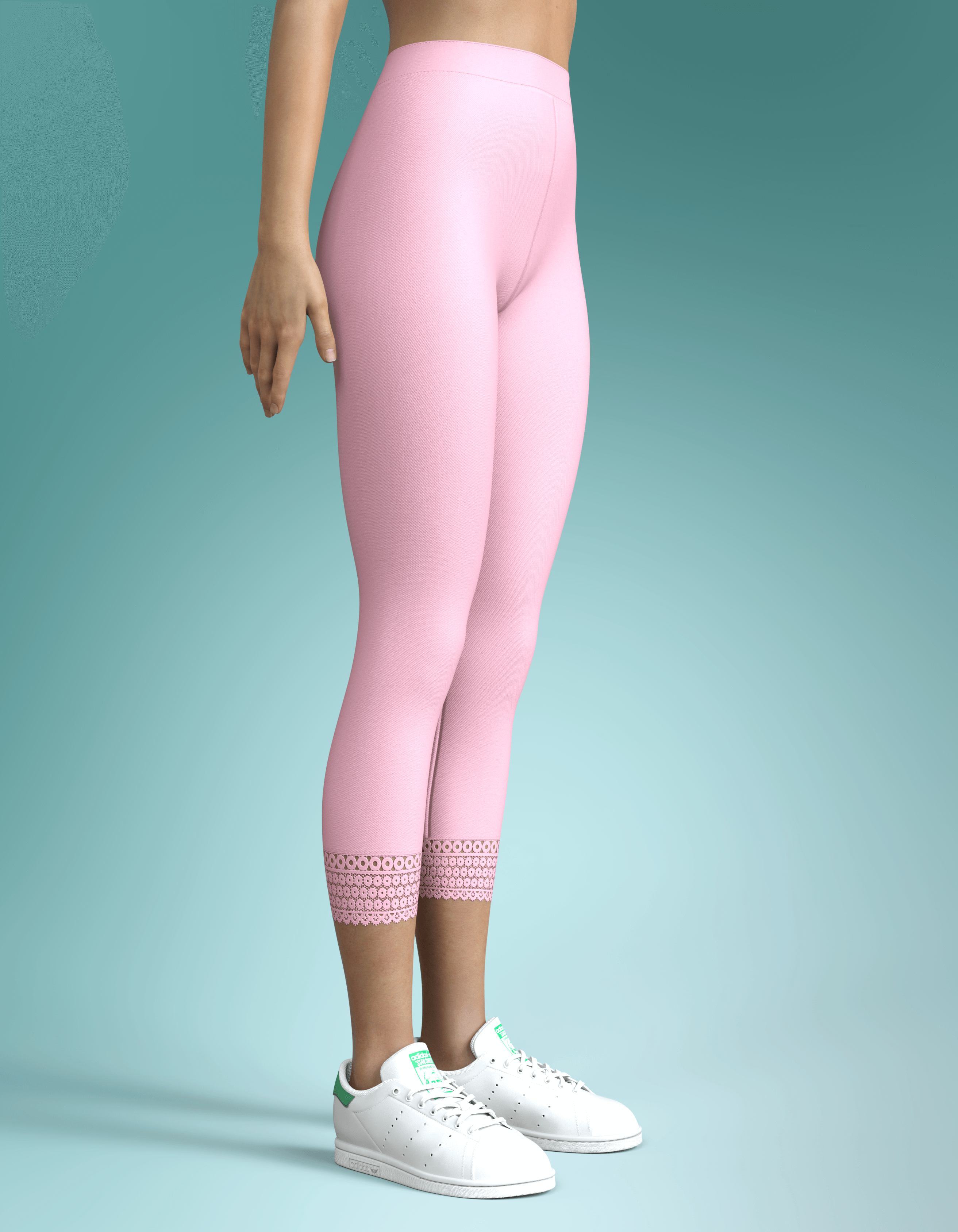 2000' Legging 3D Render, Digital Art by V8Infinite