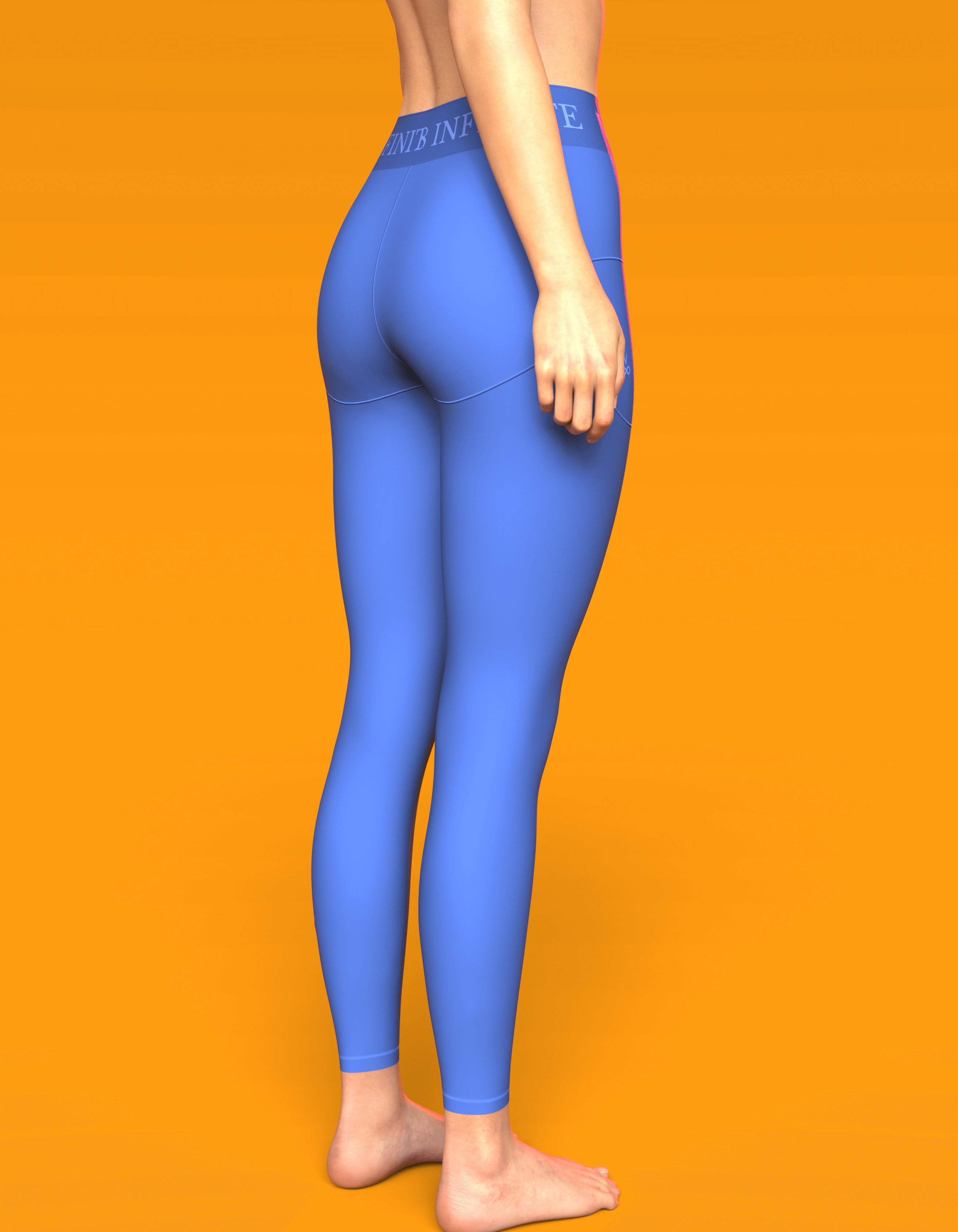 Infinite Legging 3D Render, Digital Art by V8Infinite