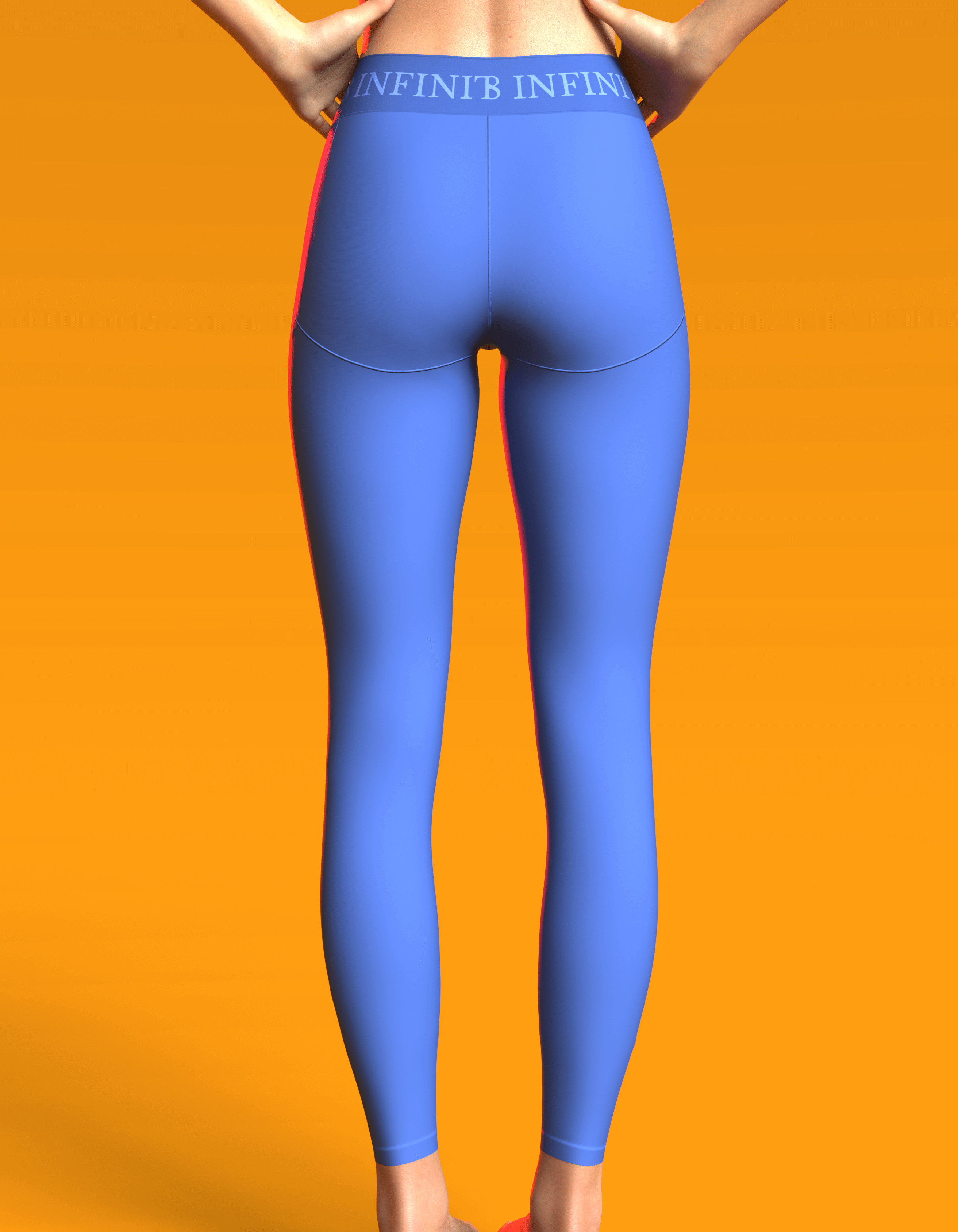 Infinite Legging 3D Render, Digital Art by V8Infinite