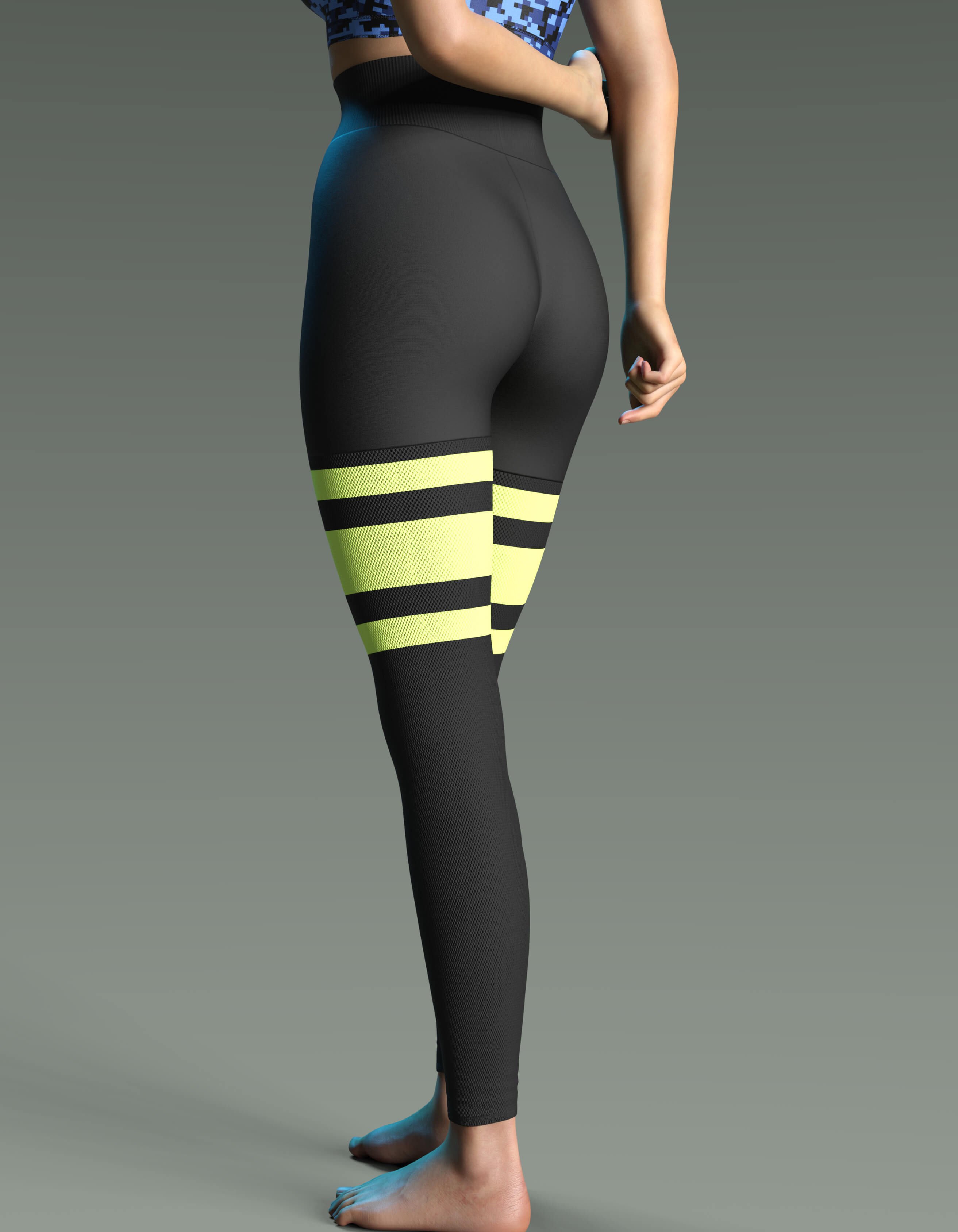 Leggings Socks For G8f And G8 1f 3d Render By V8infinite