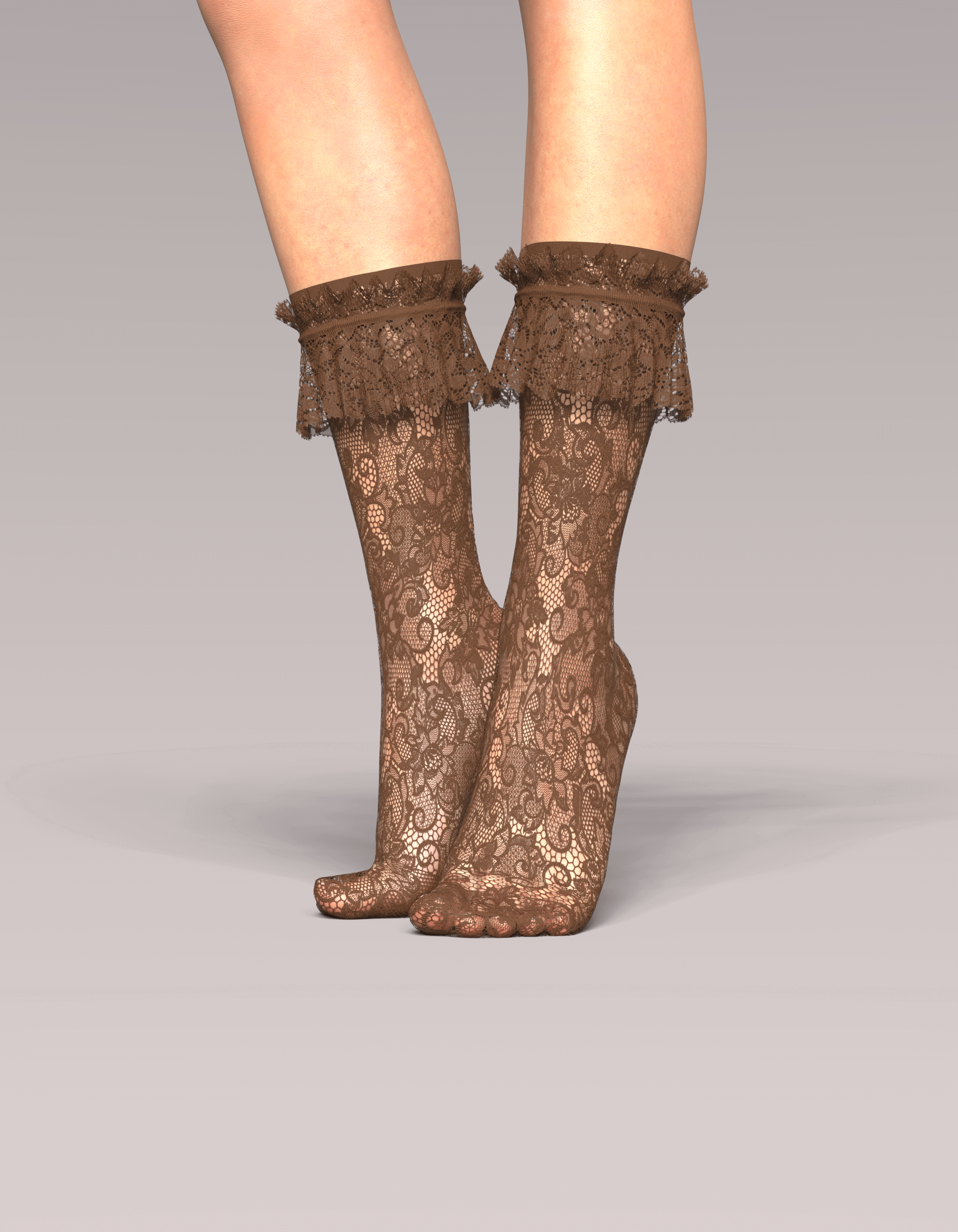 Ruffle Socks For G8f And G8 1f 3d Render By V8infinite