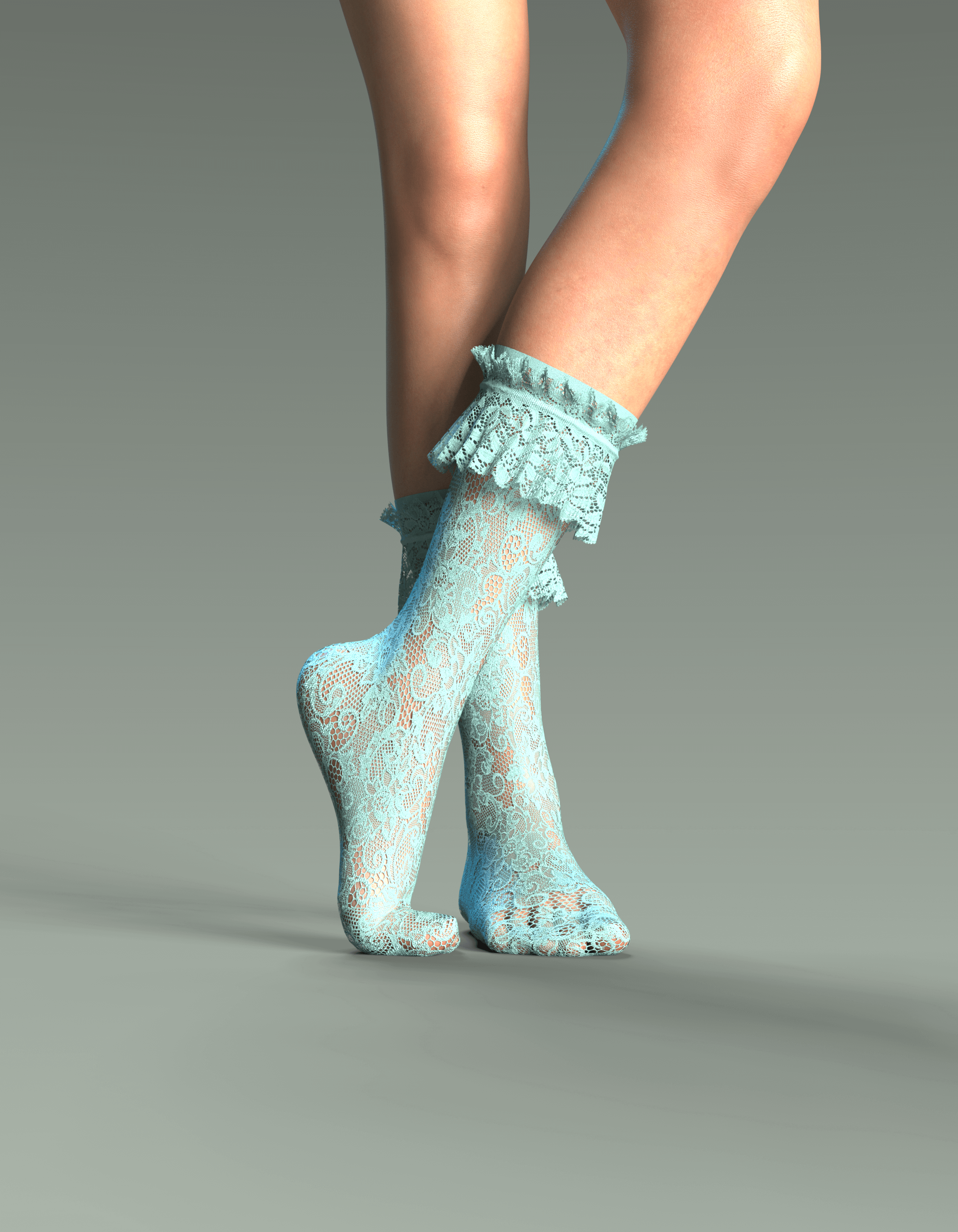 Ruffle Socks For G8f And G8 1f 3d Render By V8infinite