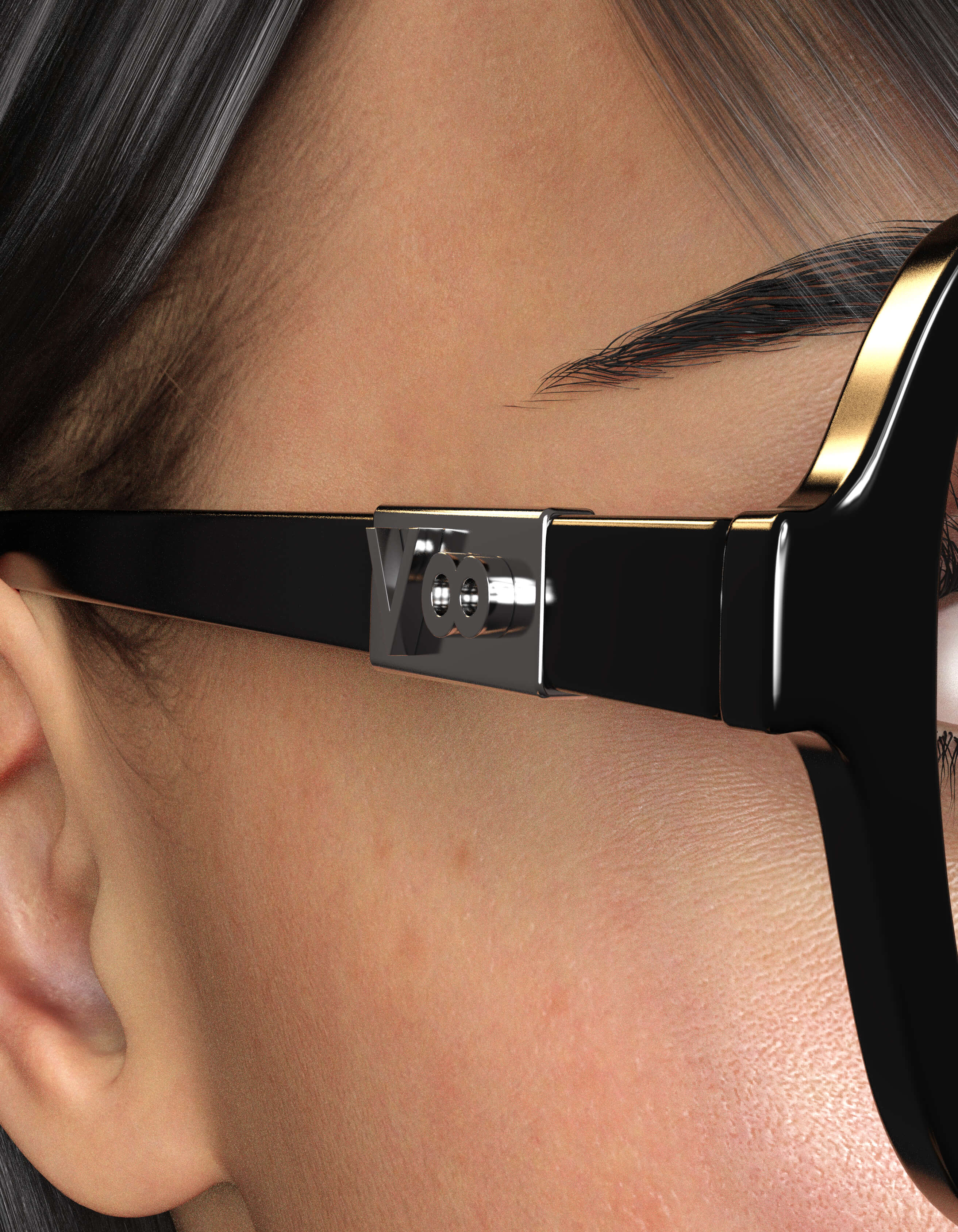 V8 Glasses for G8F and G8.1F - Daz Content by V8Infinite