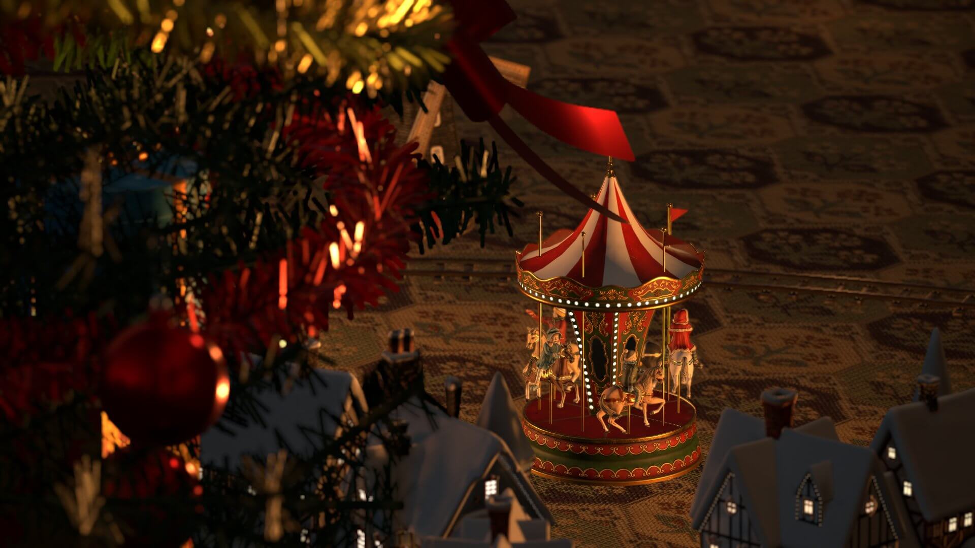 Carousel Toy - 3D Model by Vaarg