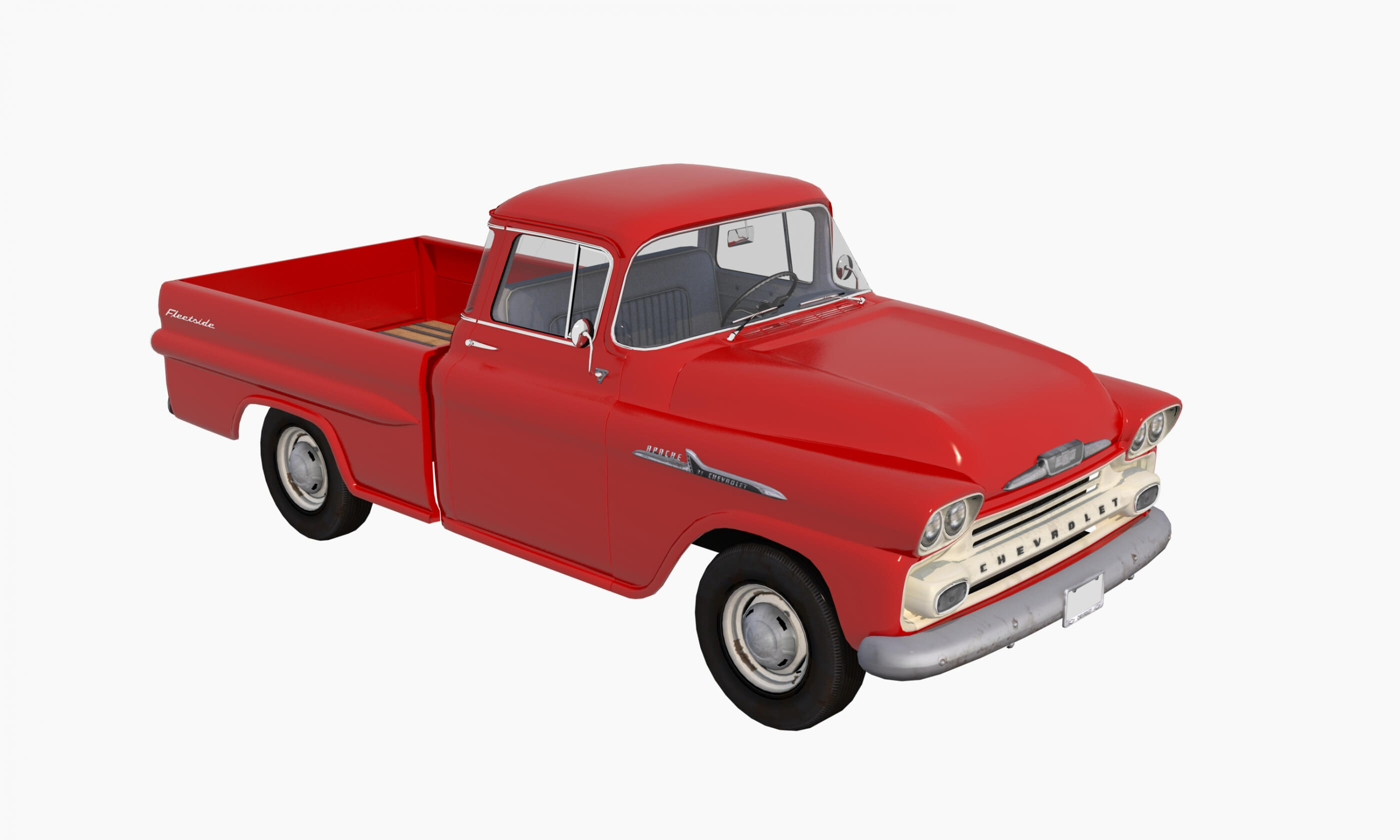 Chevrolet Apache 1958 - 3D Model by vadikgg