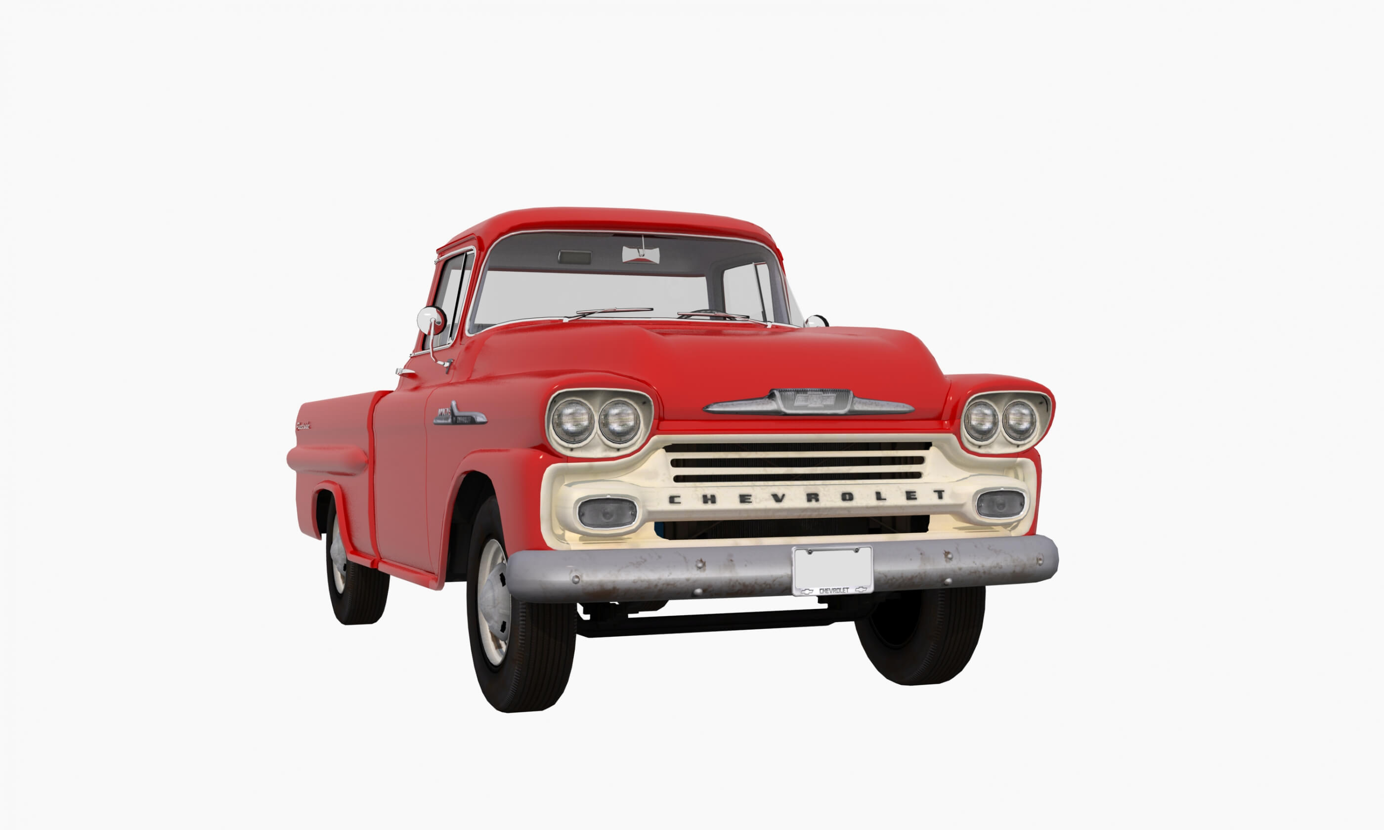 Chevrolet Apache 1958 - 3D Model by vadikgg