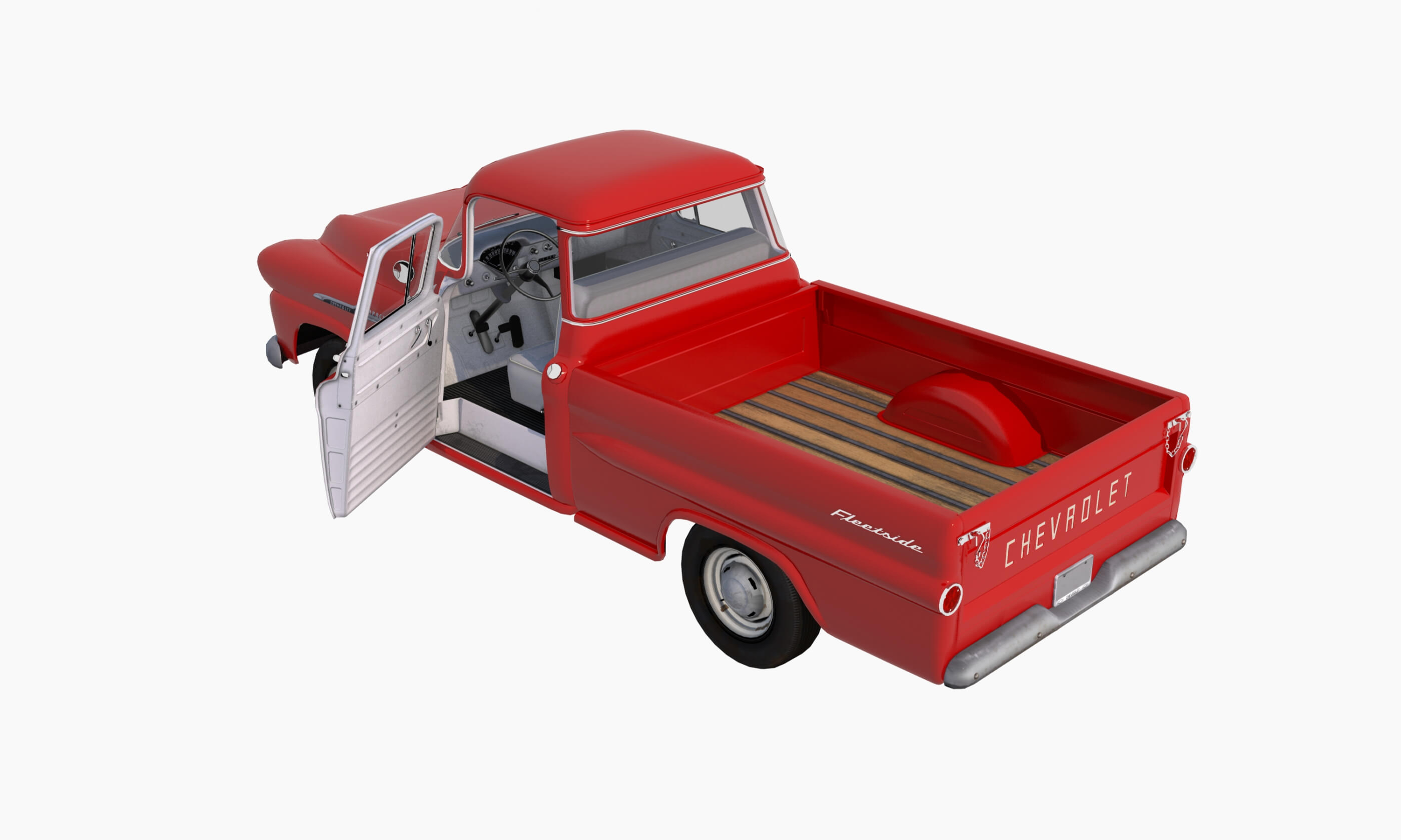 Chevrolet Apache 1958 - 3D Model by vadikgg