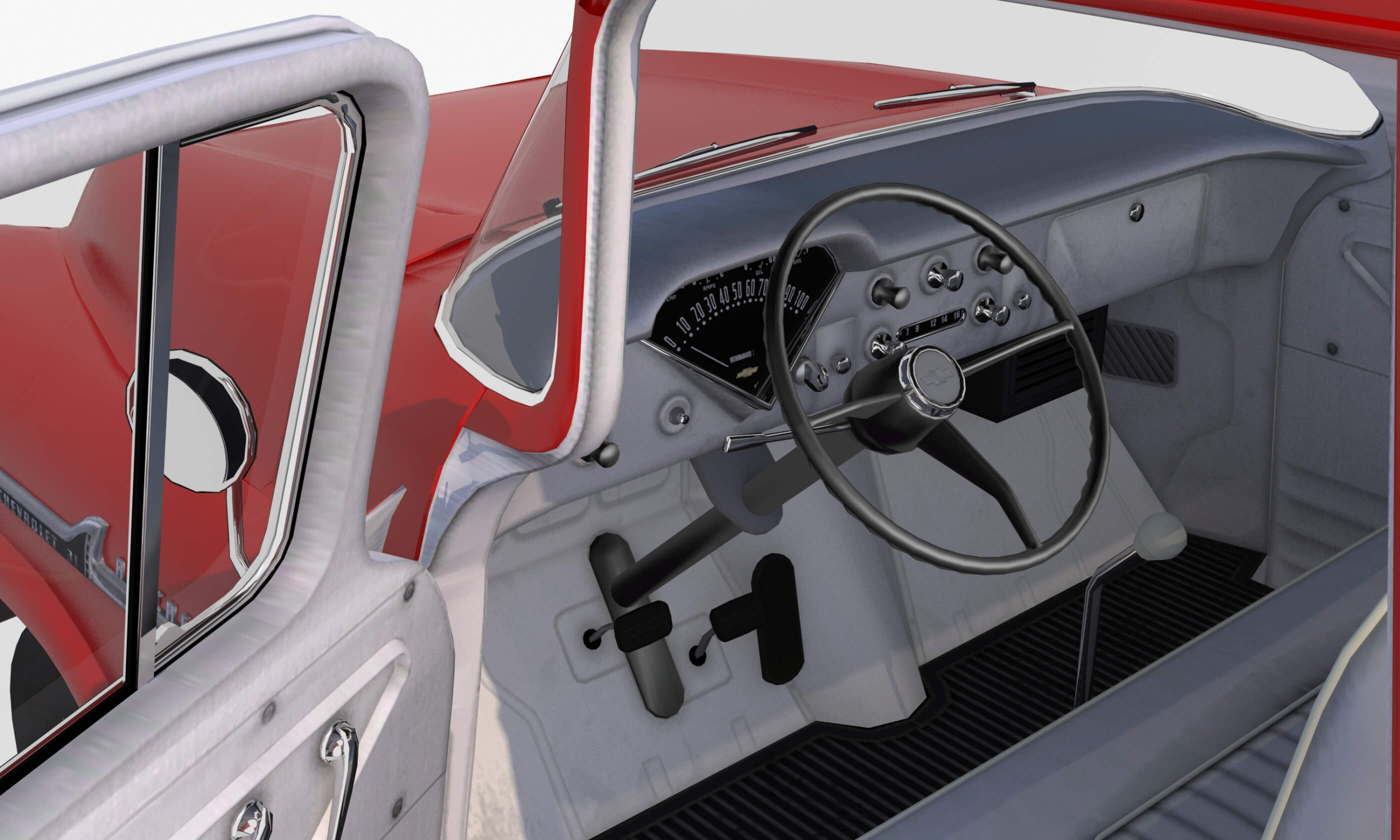 Chevrolet Apache 1958 - 3D Model by vadikgg