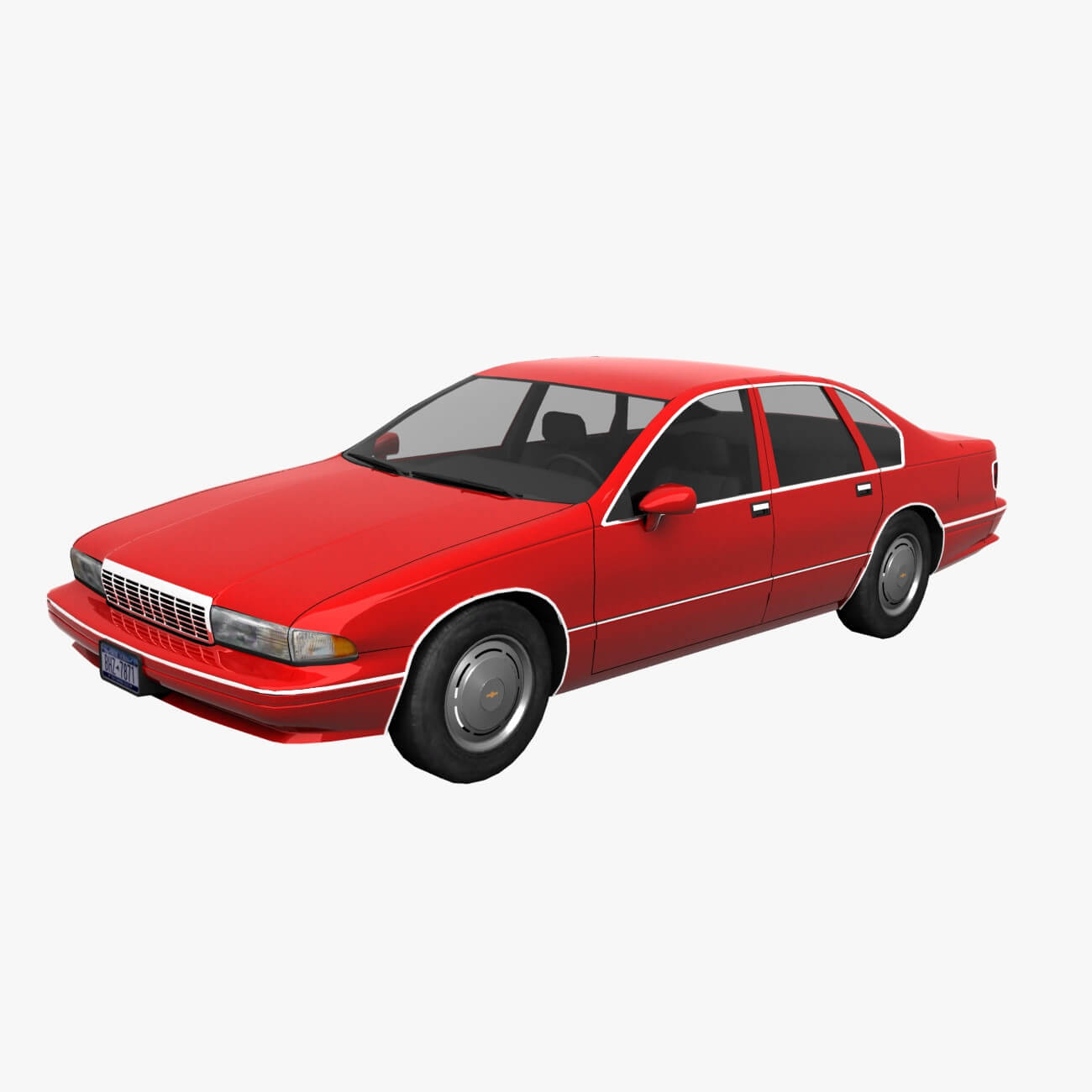 Chevrolet Caprice Classic 1993 - 3D Model by vadikgg