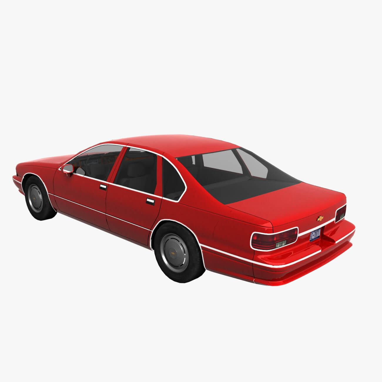 Chevrolet Caprice Classic 1993 - 3D Model by vadikgg