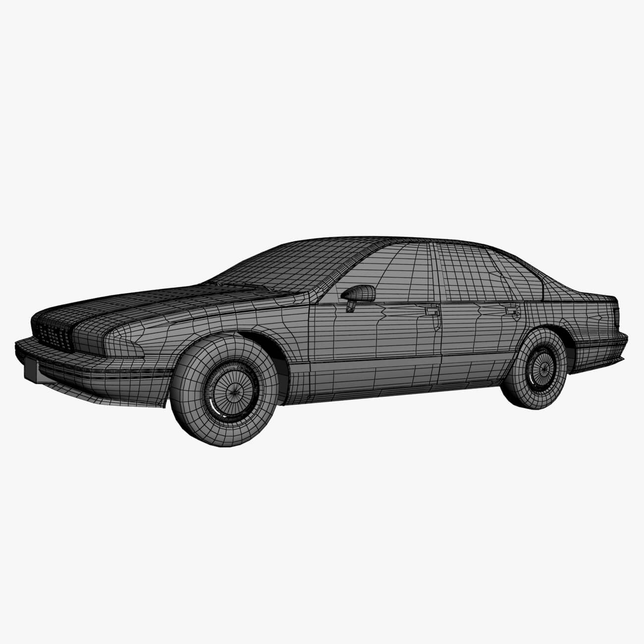 Chevrolet Caprice Classic 1993 - 3D Model by vadikgg
