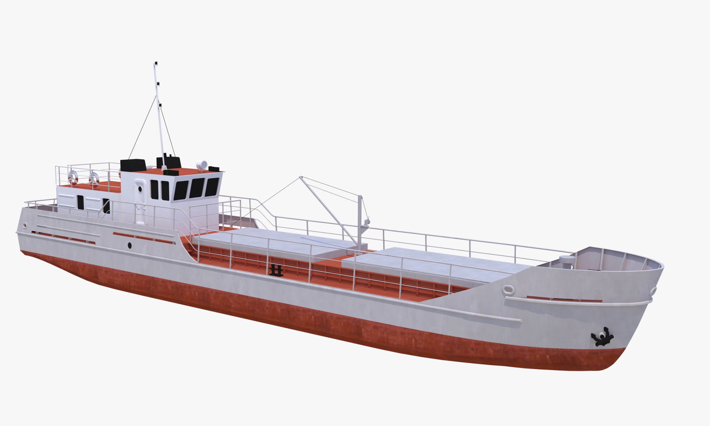 Bulk Carrier Ship Model