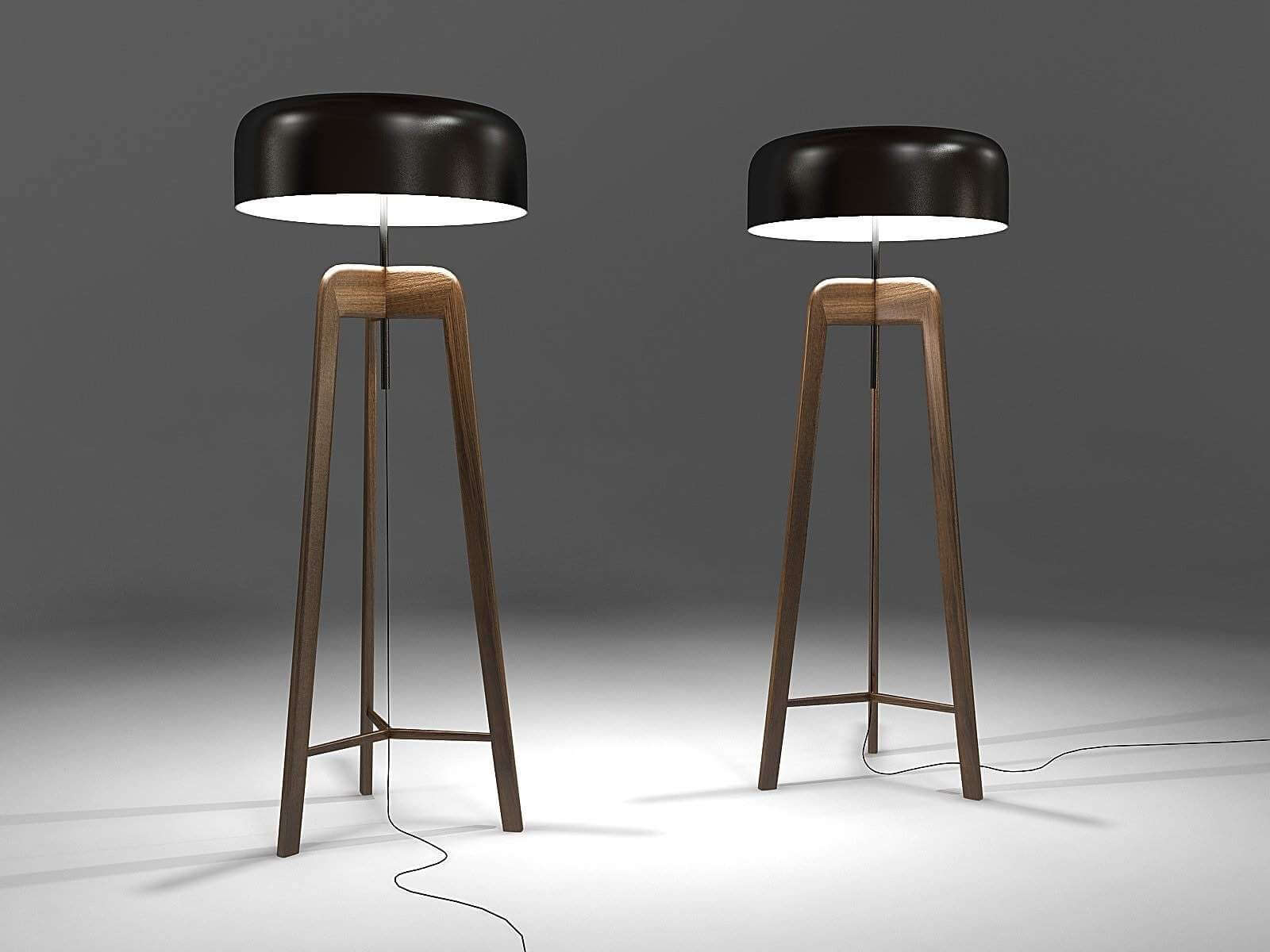 Pileo Floor Lamp by Sovrappensiero Design - 3D Model by vadimche