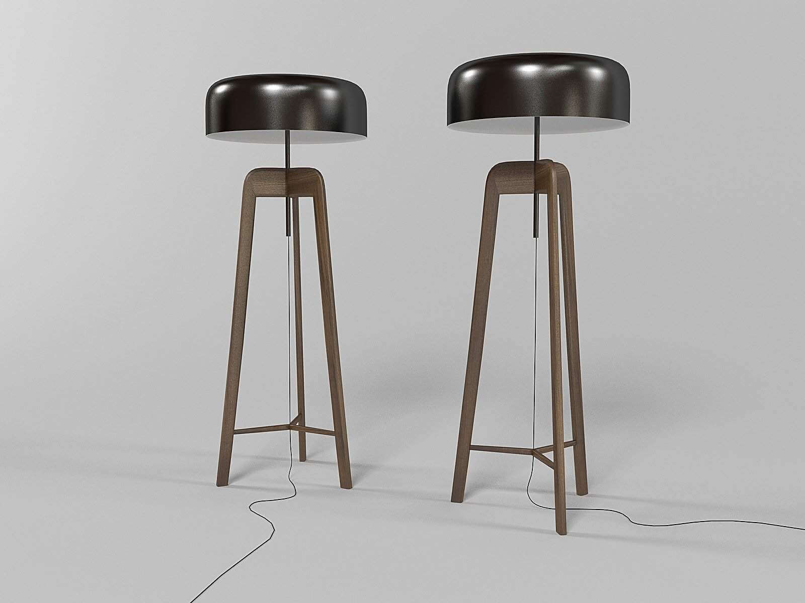 Pileo Floor Lamp by Sovrappensiero Design - 3D Model by vadimche
