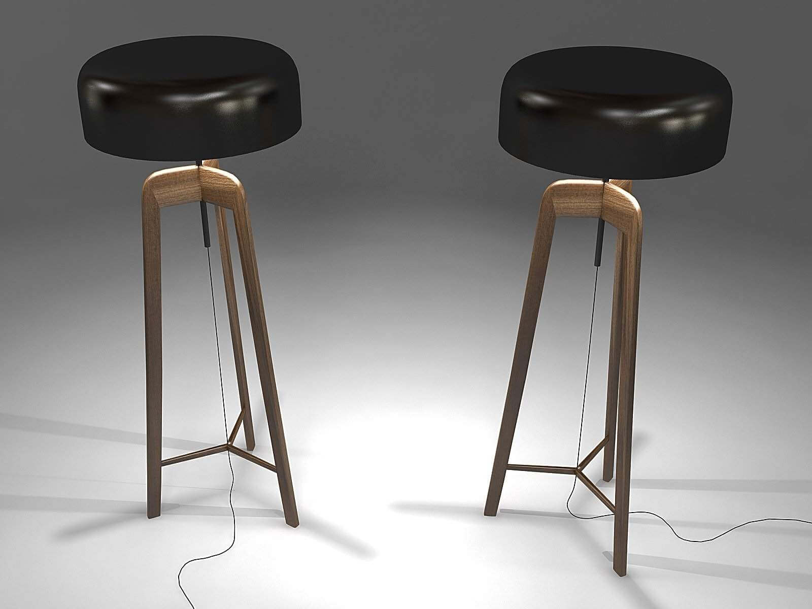 Pileo Floor Lamp by Sovrappensiero Design - 3D Model by vadimche