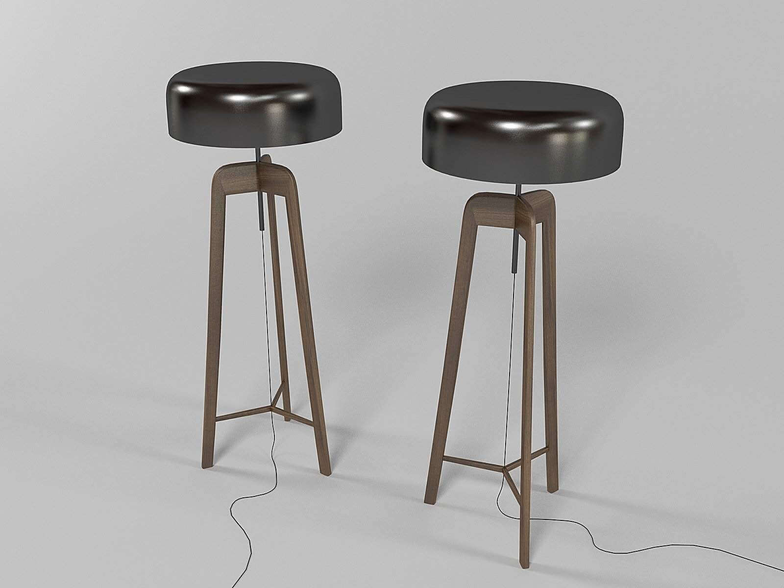 Pileo Floor Lamp by Sovrappensiero Design - 3D Model by vadimche