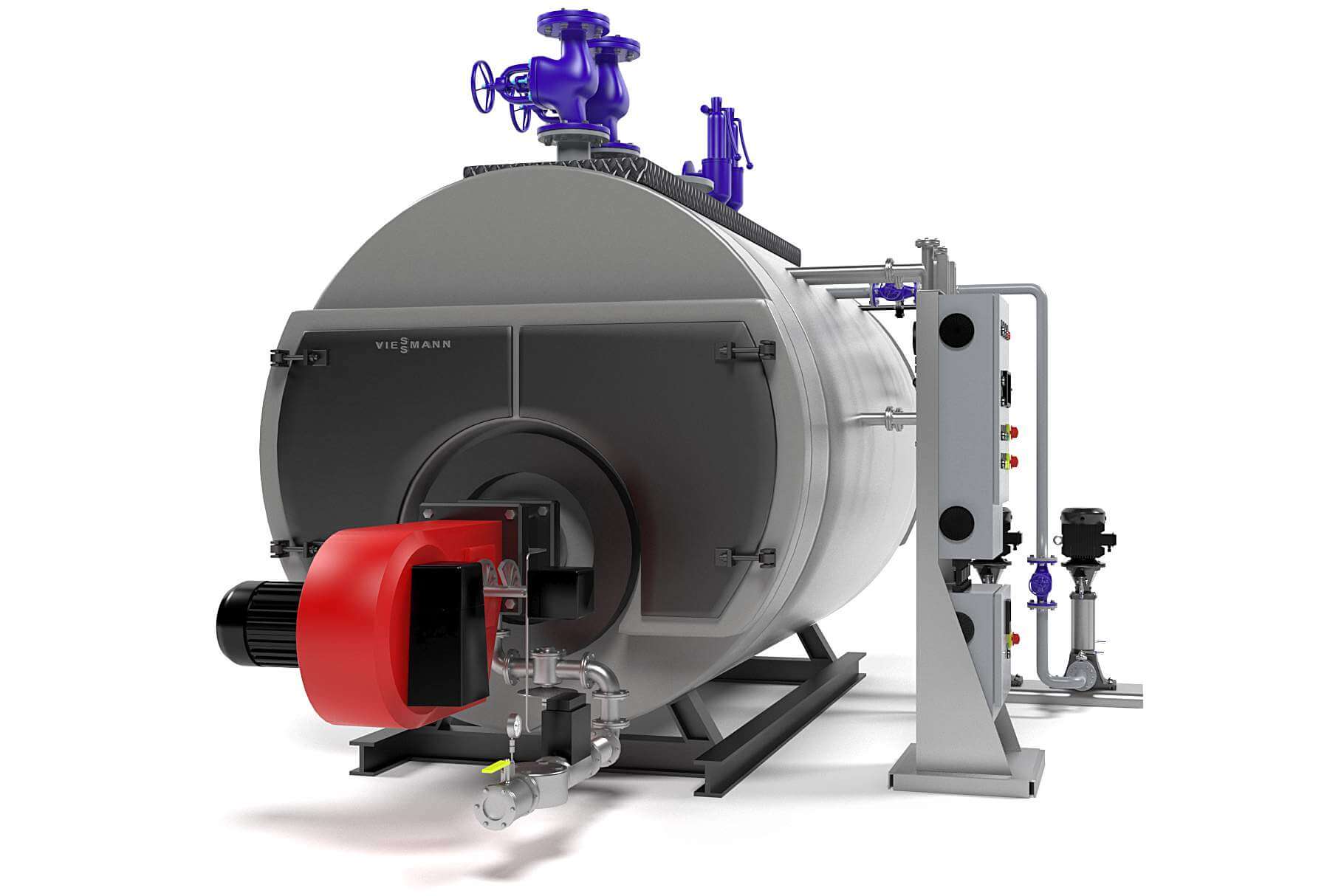 Viessmann Vitomax 200HS Steam Boiler - 3D Model by vadimche