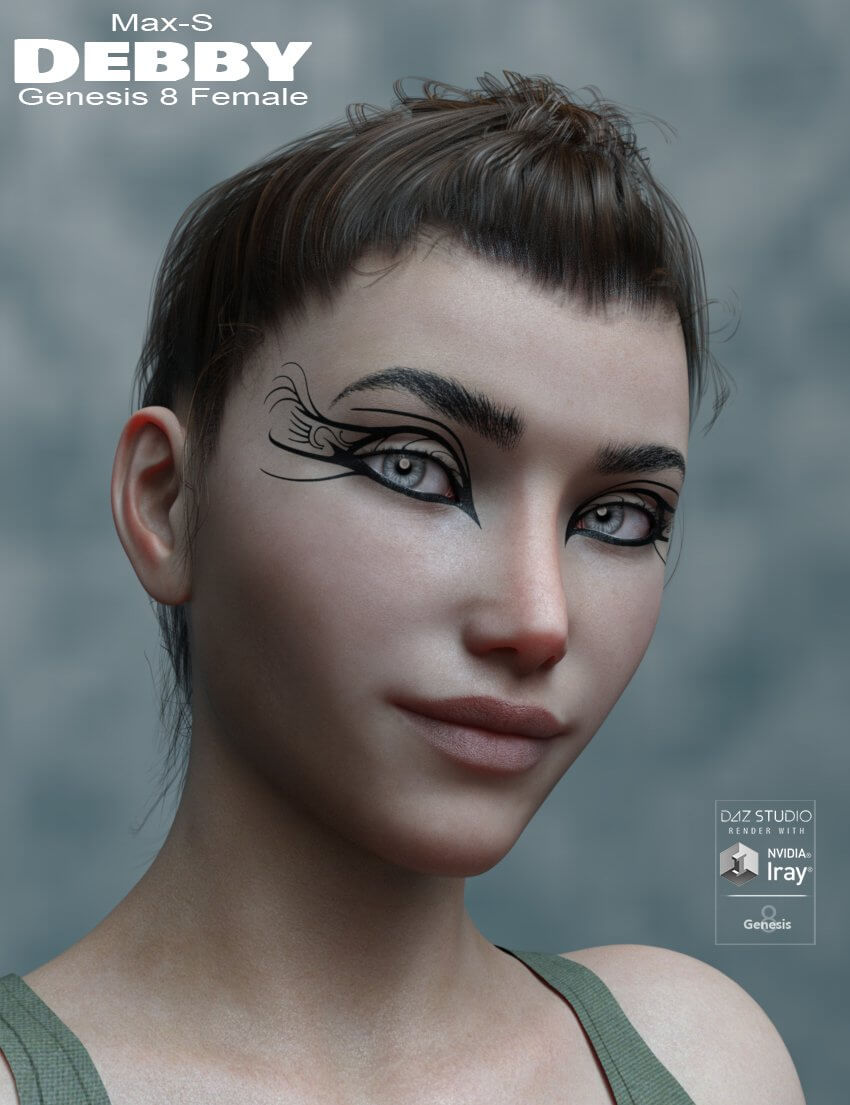 Debby For Genesis 8 Female - Daz Content by Valaravans